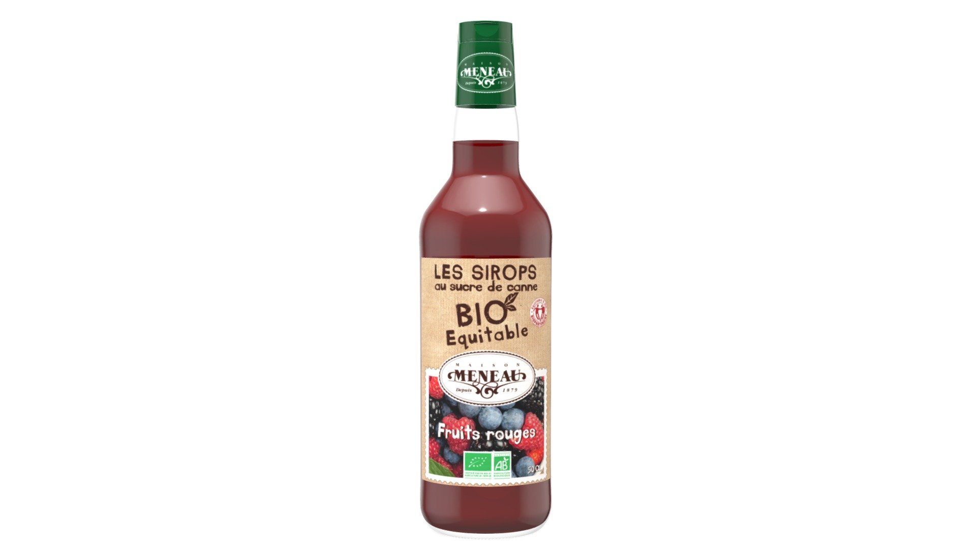 Sirop de Fruits rouges - 50 cl - 3D model by maisonmeneau [56c4f22 ...
