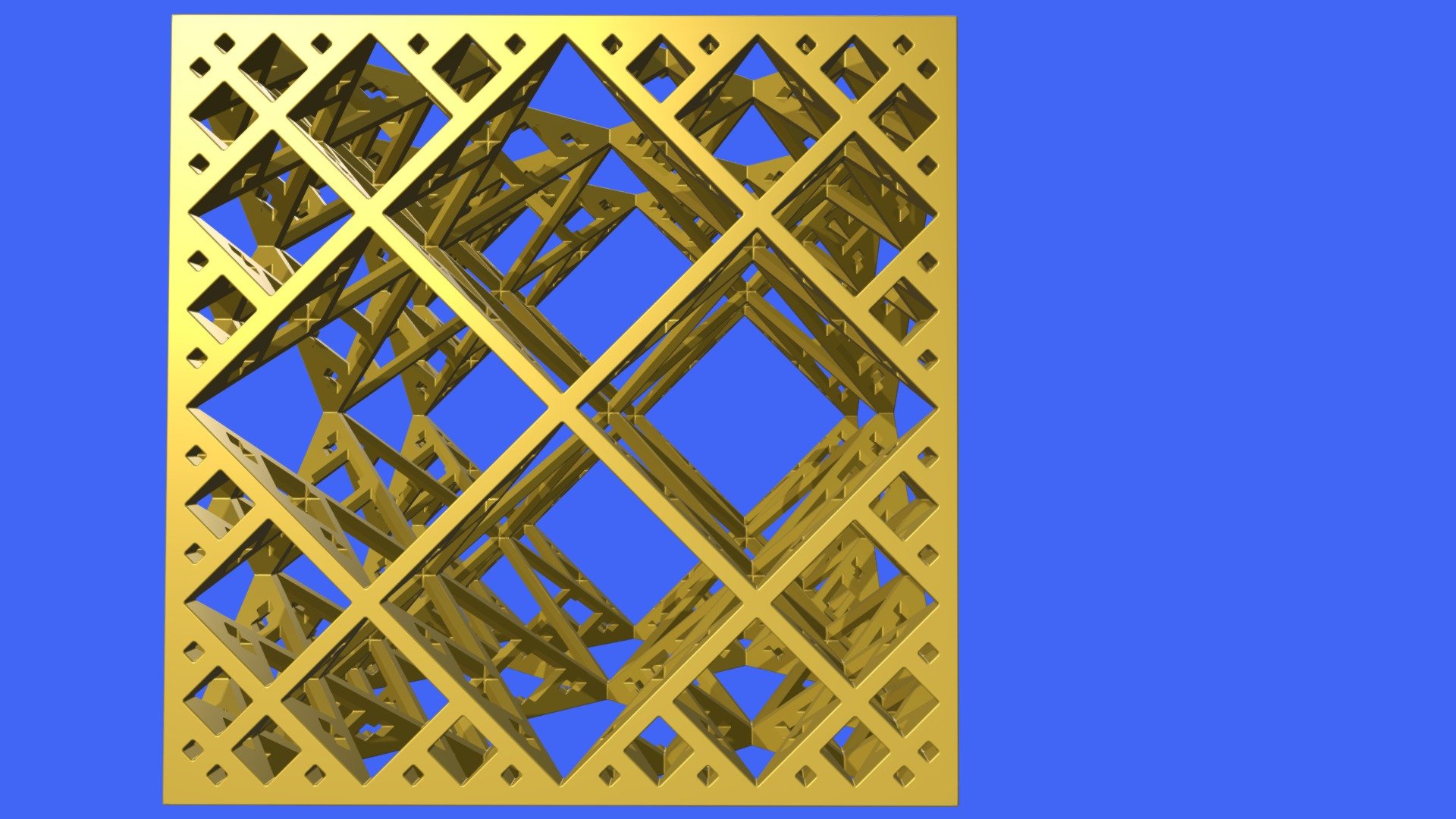 Diamond Lattice Cube 01 - Download Free 3D model by timofei_kojevnikov ...