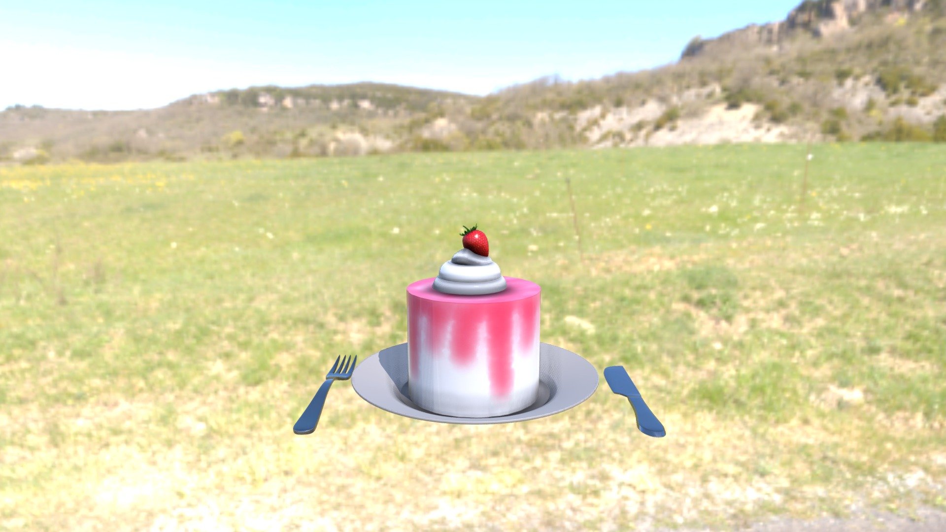 strawberry pudding - Download Free 3D model by tanjiro x sonic x deku ...