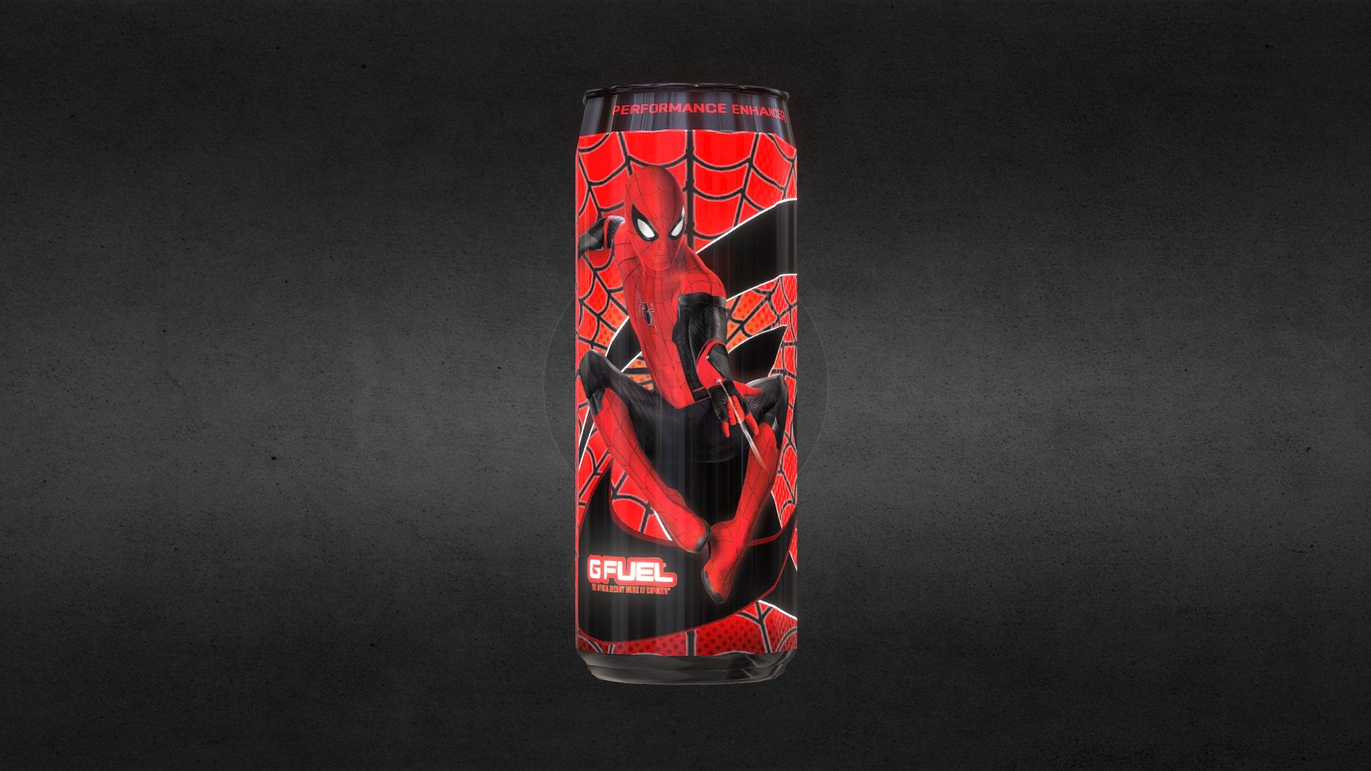 GFUEL | Spiderman Edition | Gameready | Energy - Download Free 3D model ...