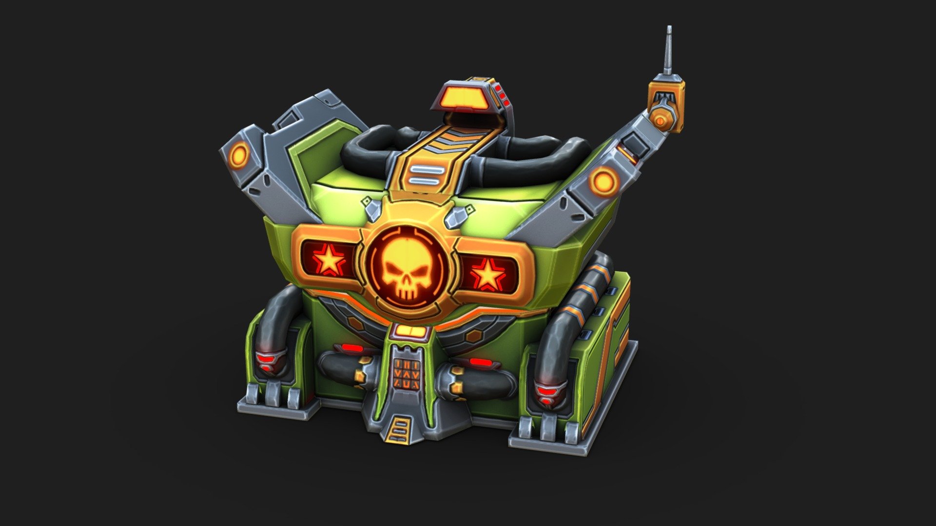 chest fin6 - 3D model by CC (@ccsf) [56c8af9] - Sketchfab