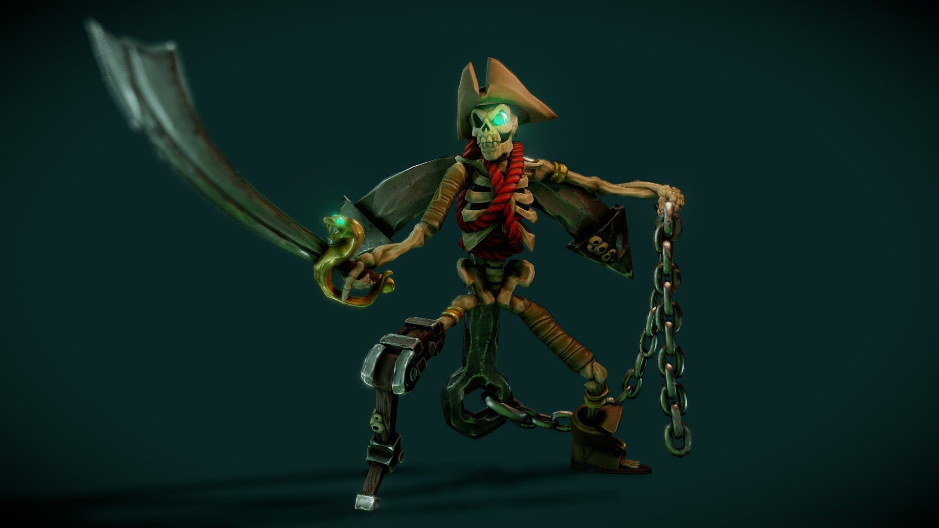 Skeleton - 3D model by David Presa (@kudeng) [56c943a] - Sketchfab