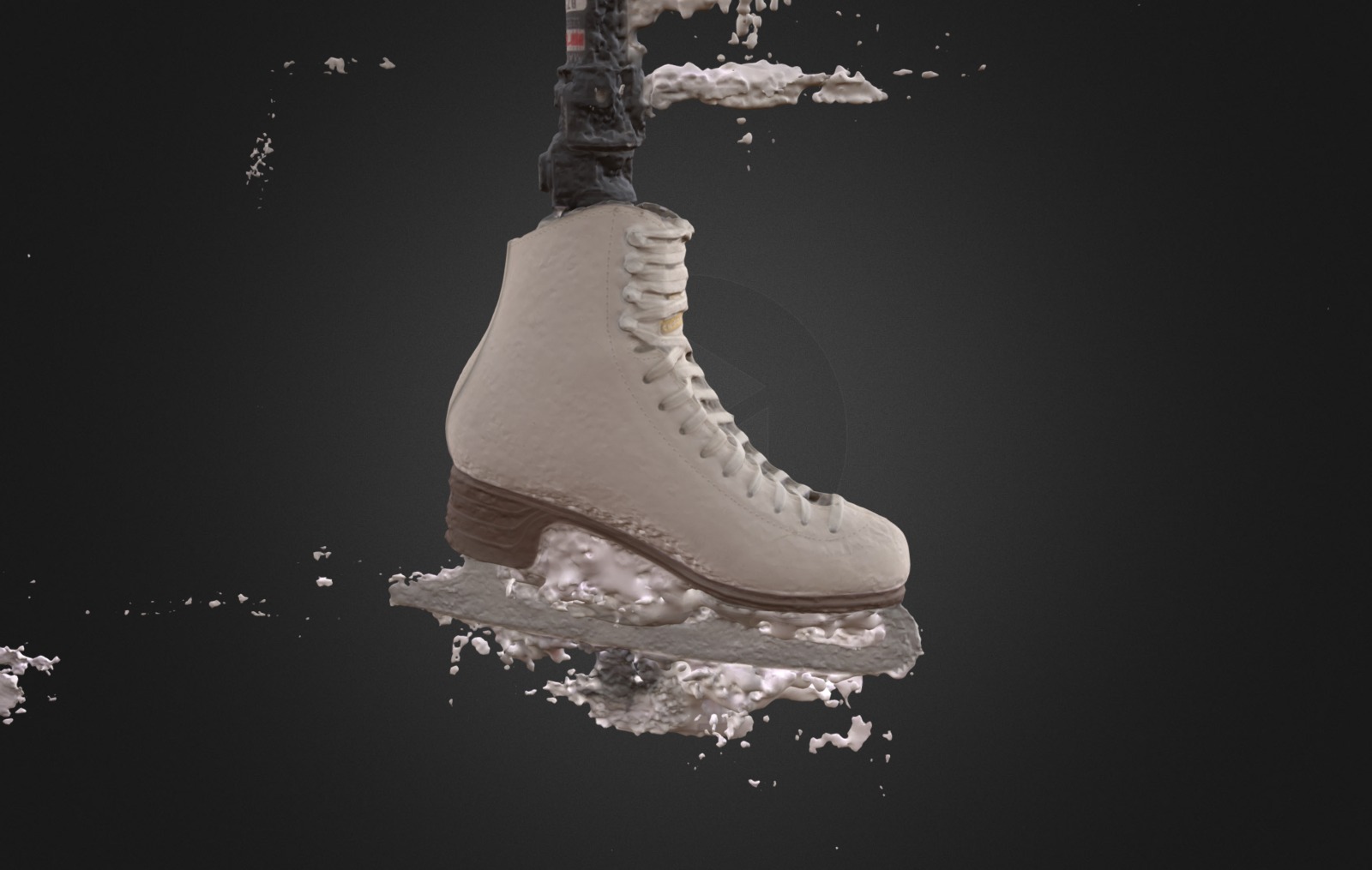 Ice Skate, Left, Treated - 3D model by ircumbc [56cbbbe] - Sketchfab