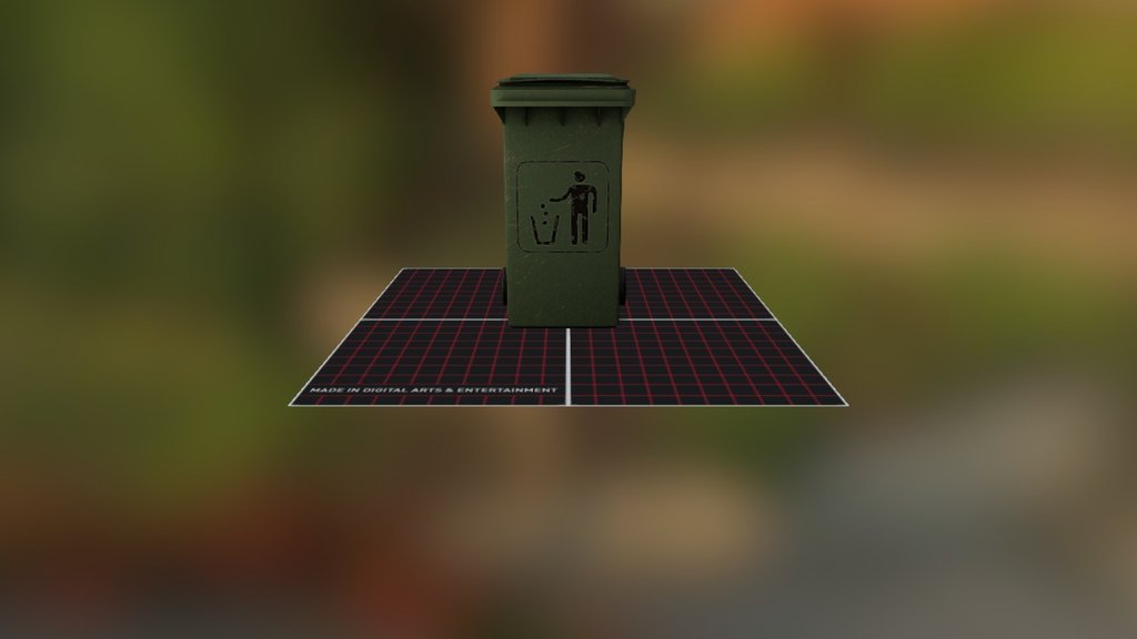 Prop_Garbagebin - 3D model by jip.smetsers [56cd320] - Sketchfab