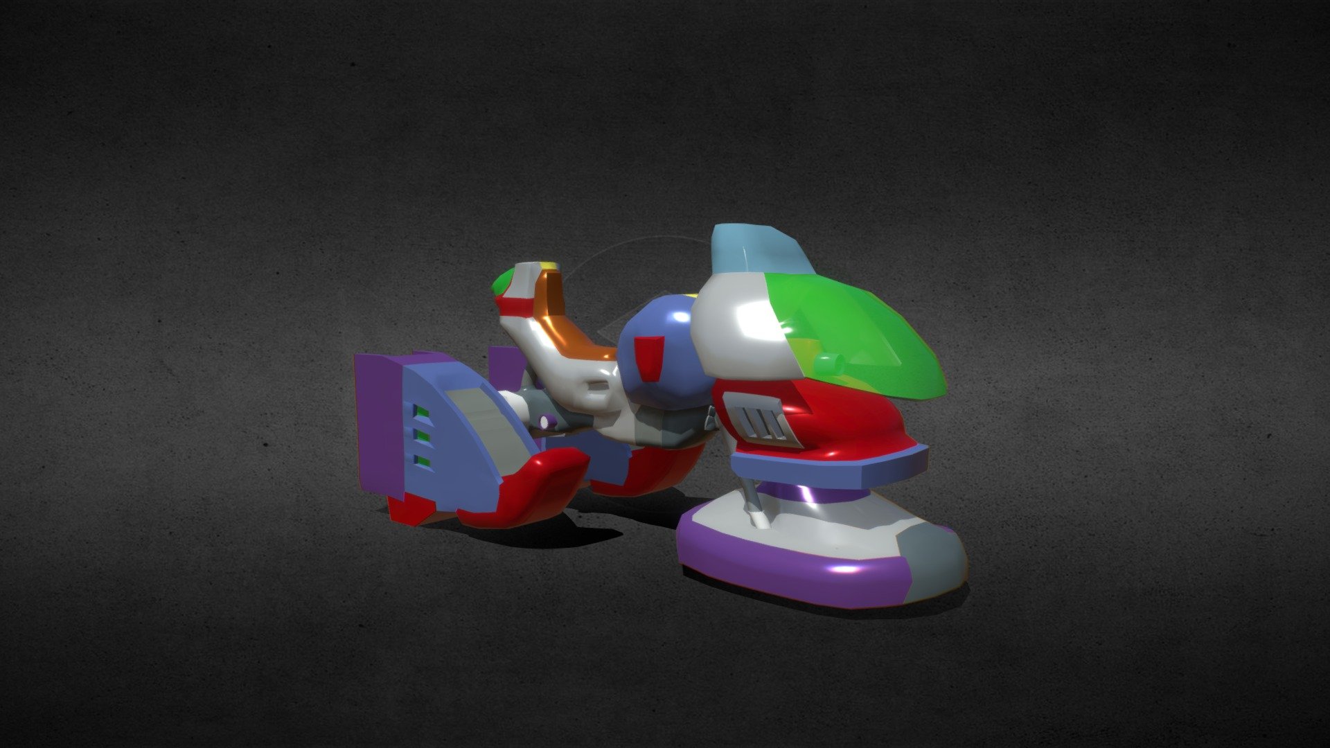 LOW - Ride-chaser - 3D model by andres10058 [56ce010] - Sketchfab