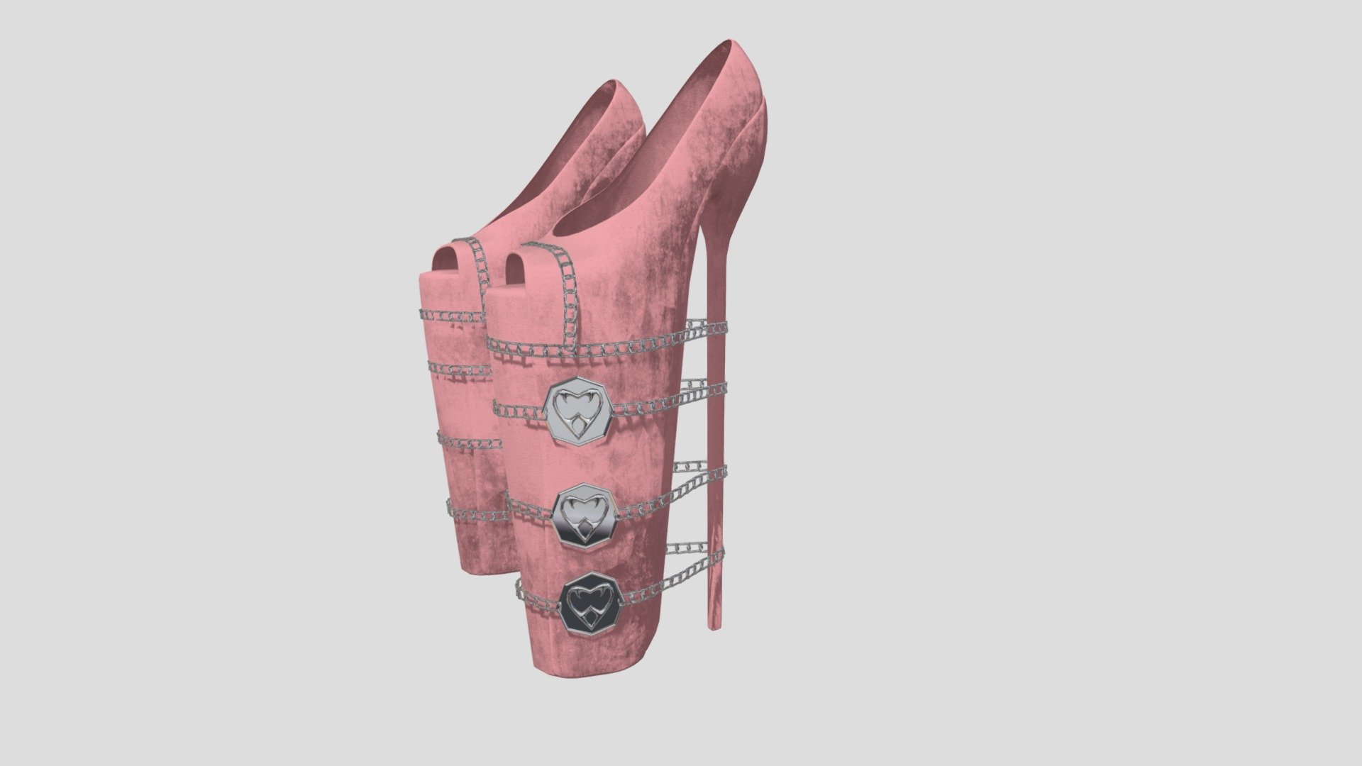 SL Heels By VapeQ - 3D model by VapeQ [56cf254] - Sketchfab
