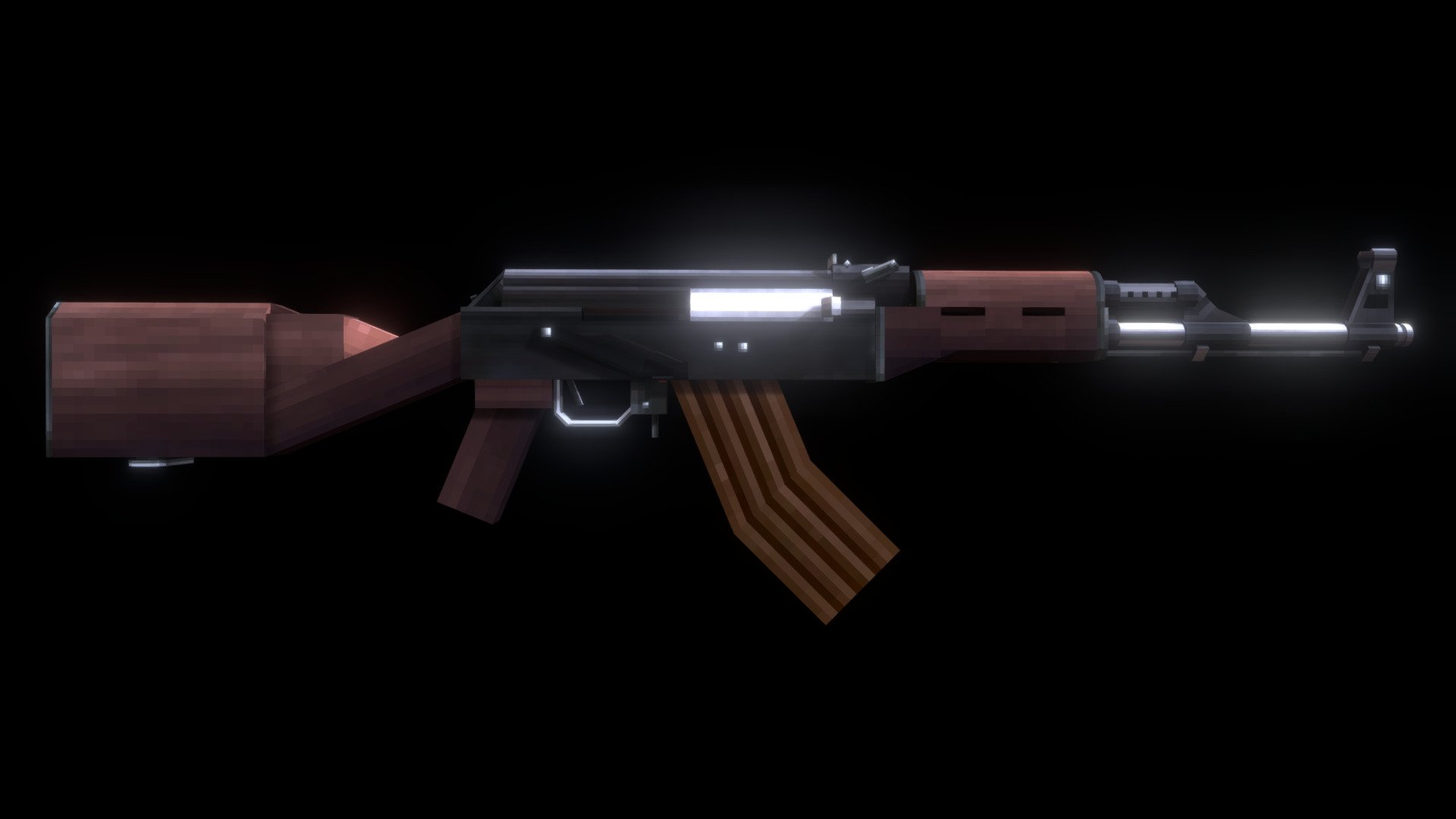 AK-74 - 3D model by Vol Corporation (@volina) [56cff48] - Sketchfab