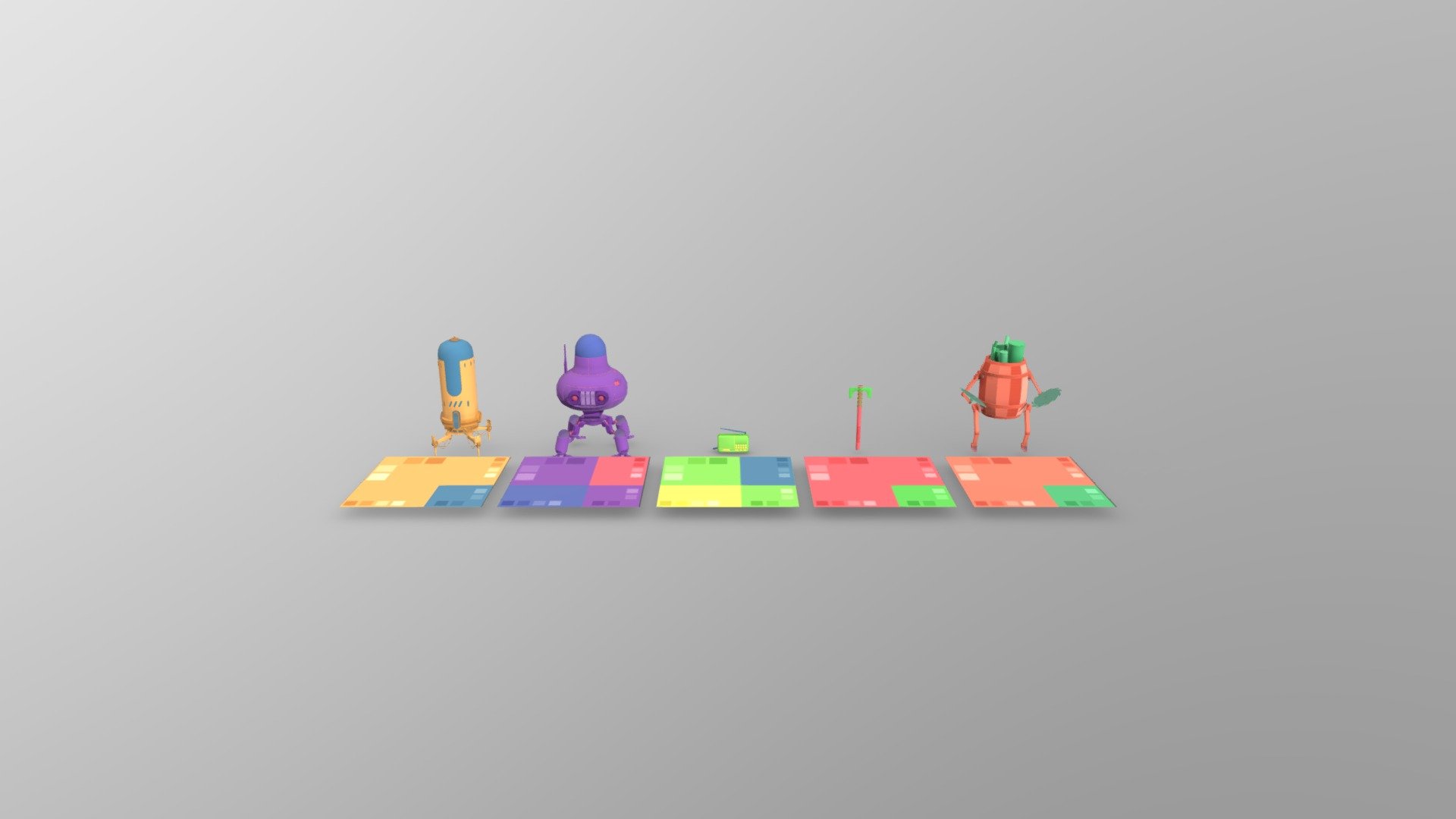 HW Coloring XYZ School - Download Free 3D model by Mark (@MarkBas ...