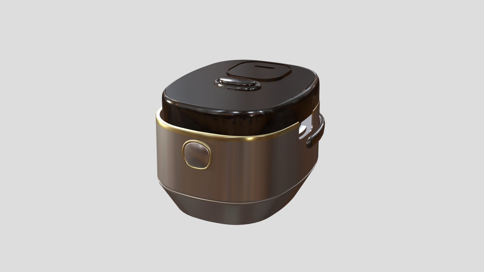 rice cooker - 3D model by shhhn [56d0d68] - Sketchfab