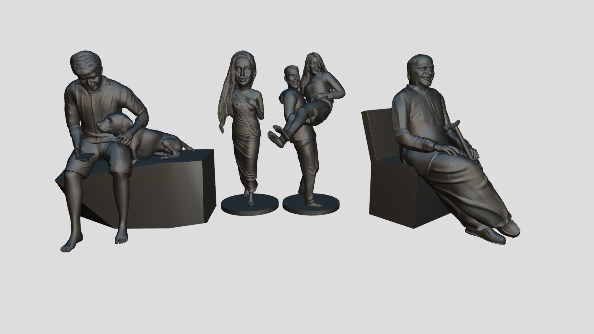 Miniature printable model 3D print model - 3D model by Karan.Malhotra ...