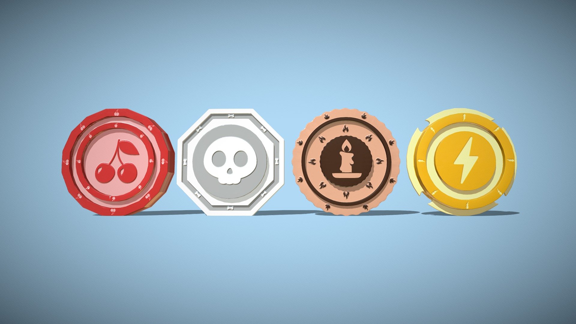 Cartoon Coins Pack04 - Buy Royalty Free 3D model by WhiteTigerArt ...