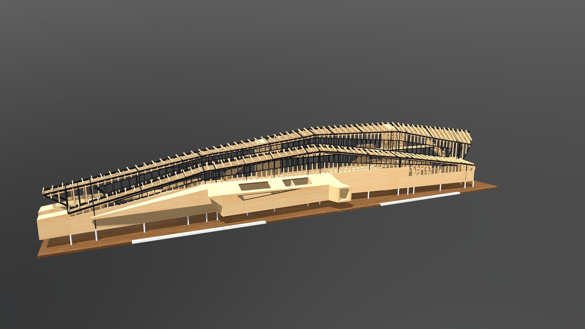 Master Thesis Wooden Model - 3D model by Junghwo Park (@PointOneStudio ...