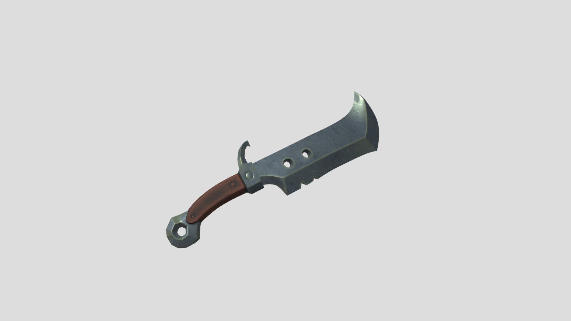 Stylized Fantasy Cleaver - 3D model by mrkamo77 (@mrkamo) [56d3dec ...