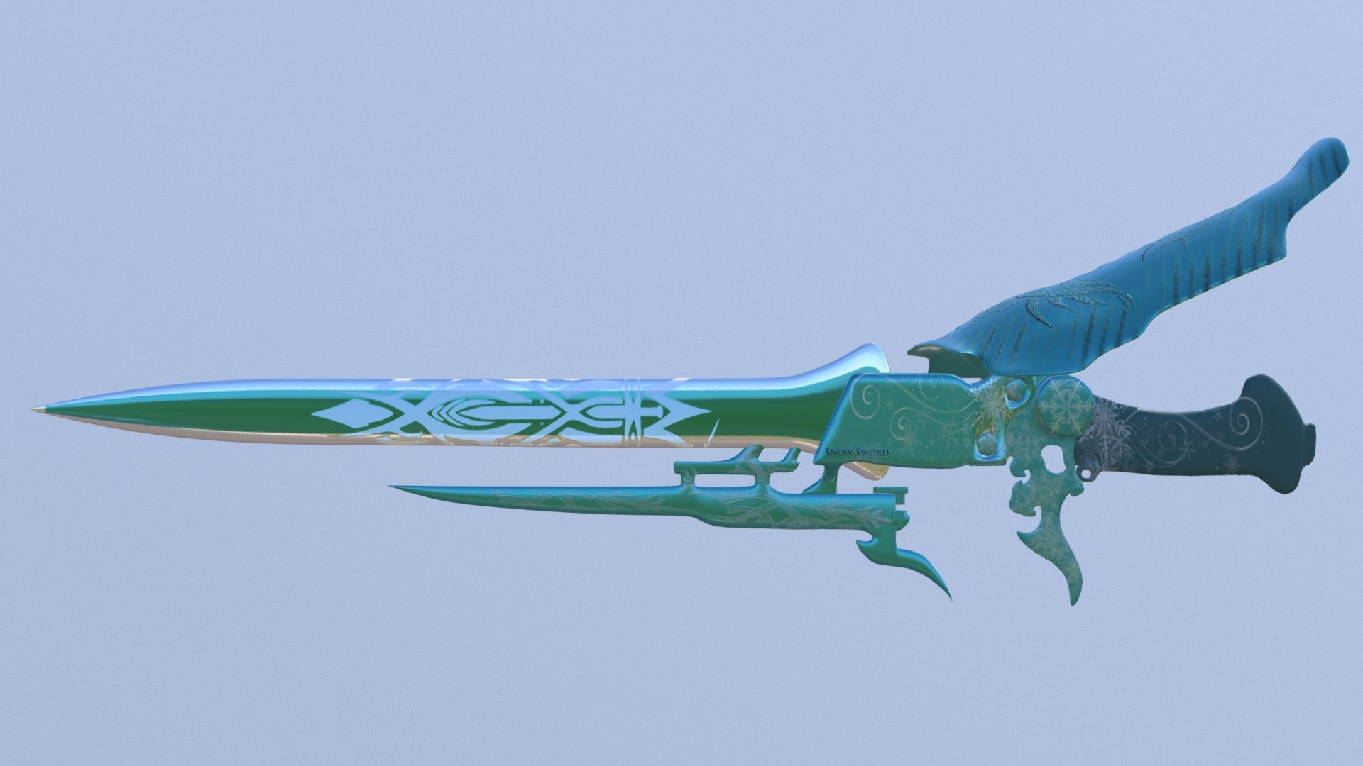 Snow Sword - Download Free 3D model by Burkay Özkan (@nagmirash ...