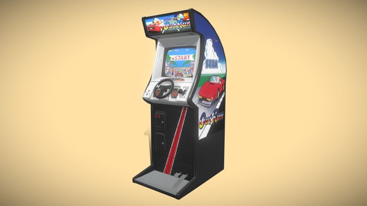 Outrun Models Sketchfab