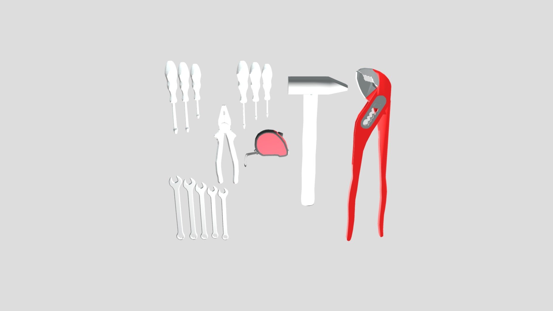 Tools - Download Free 3D model by klim.daniil [56d6f35] - Sketchfab