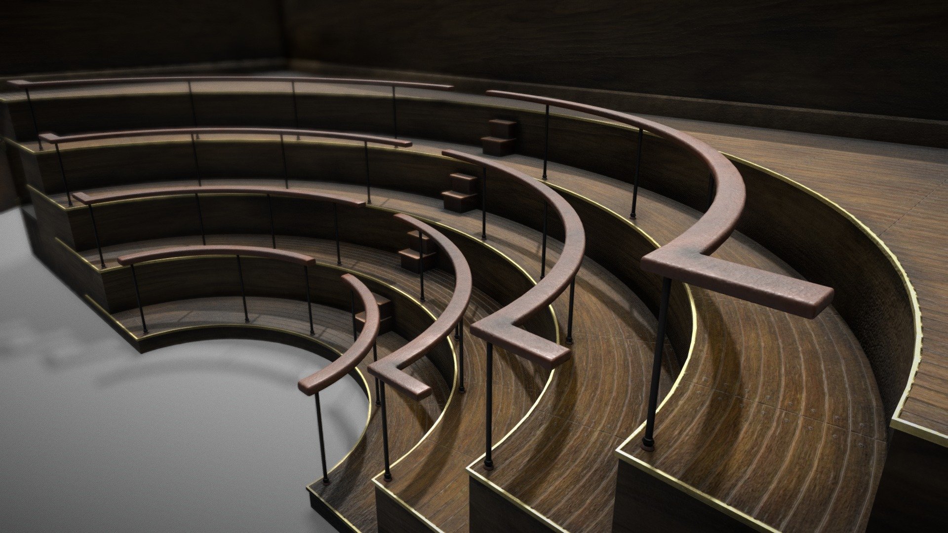 Victorian Viewing Gallery - Buy Royalty Free 3D model by Jordan F ...