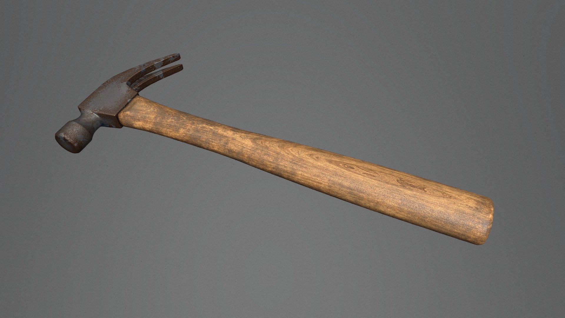 Old Rusty Hammer - Download Free 3D model by Khalithea [56d81a7 ...
