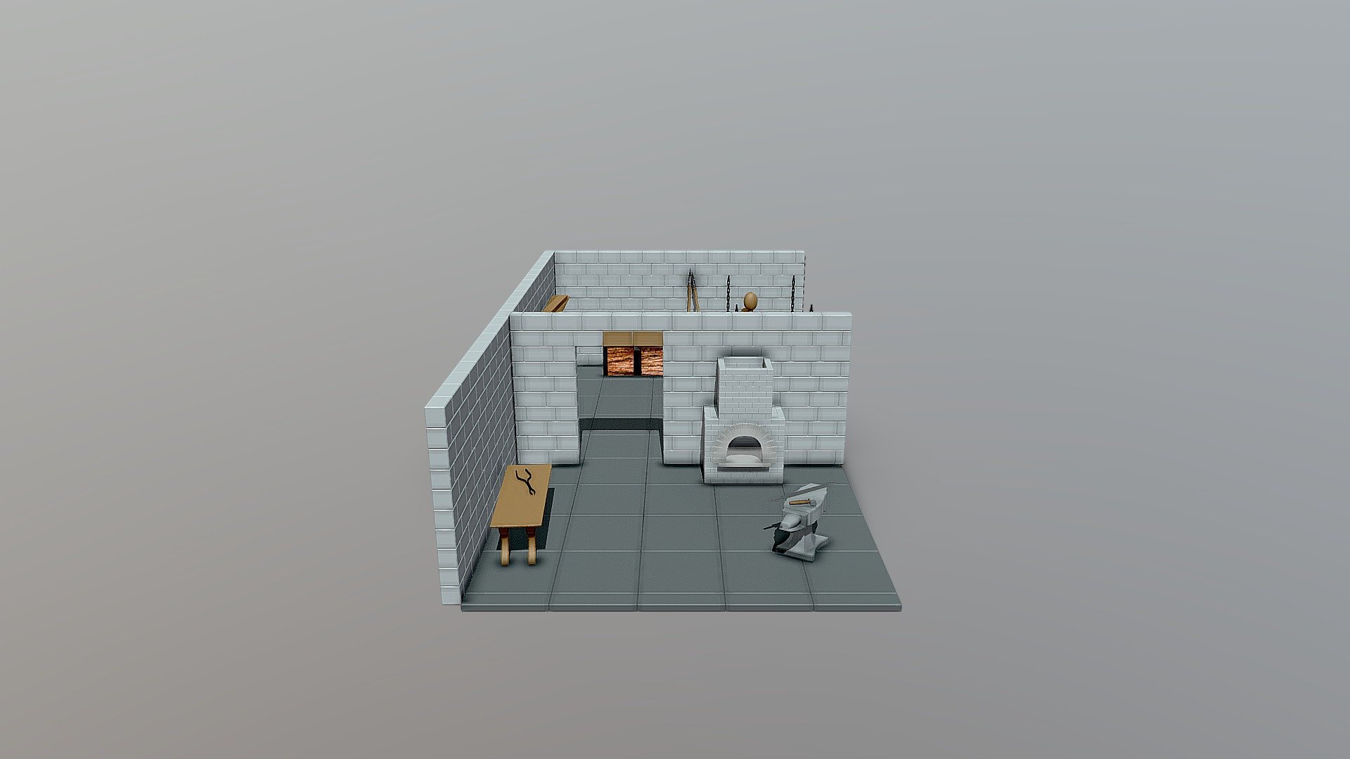 armoury upload - 3D model by Oazell [56d821b] - Sketchfab