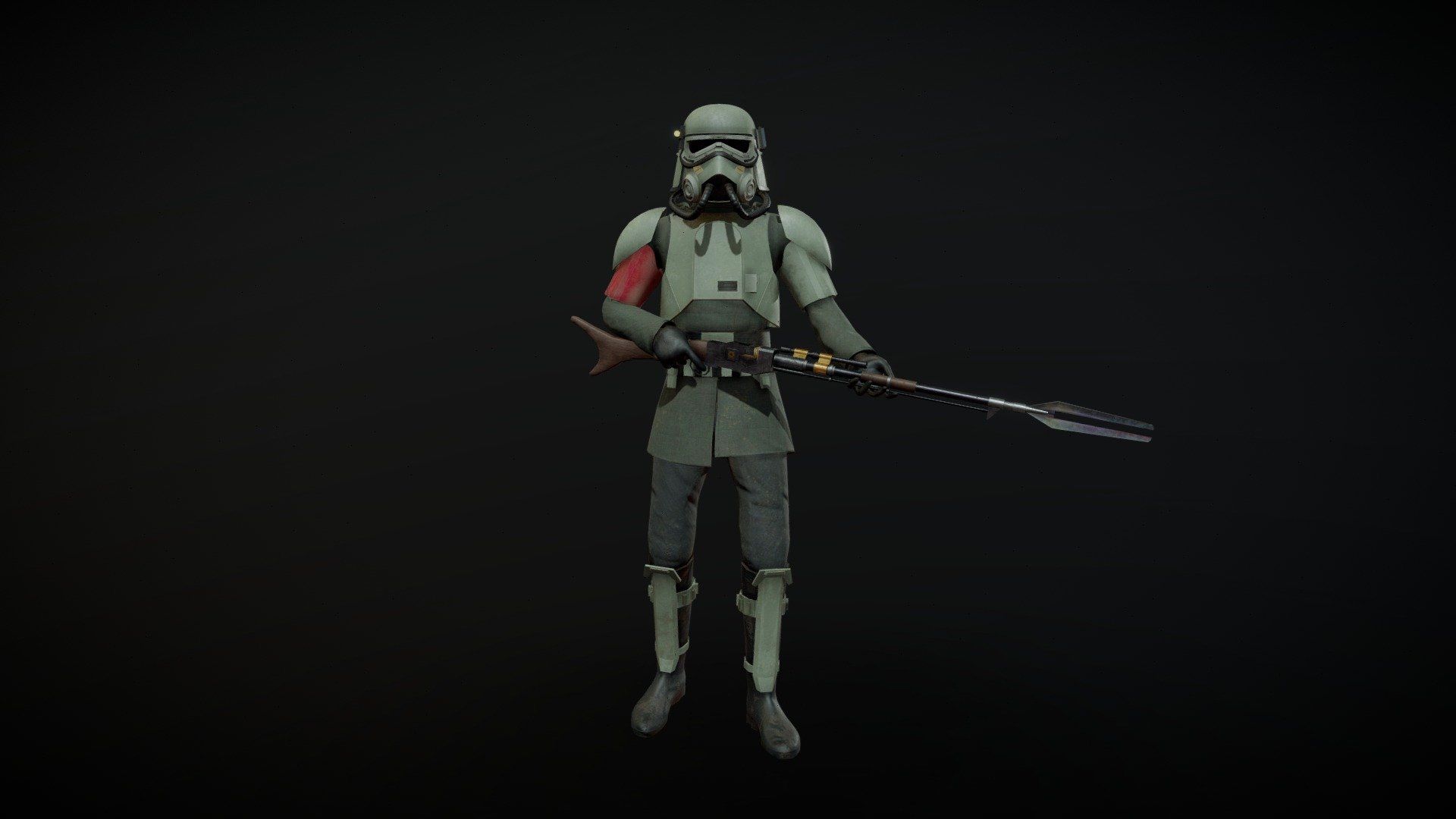 Mud Trooper 3d model - 3D model by Kelezal [56db611] - Sketchfab