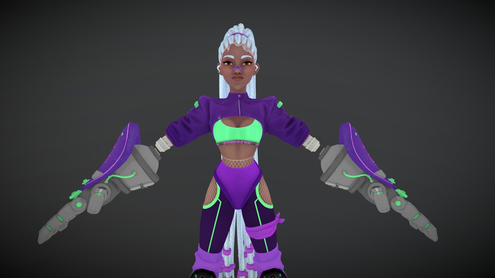 Grappler - 3D model by Marie-Pier Bouffard (@marie_pier_bouffard ...