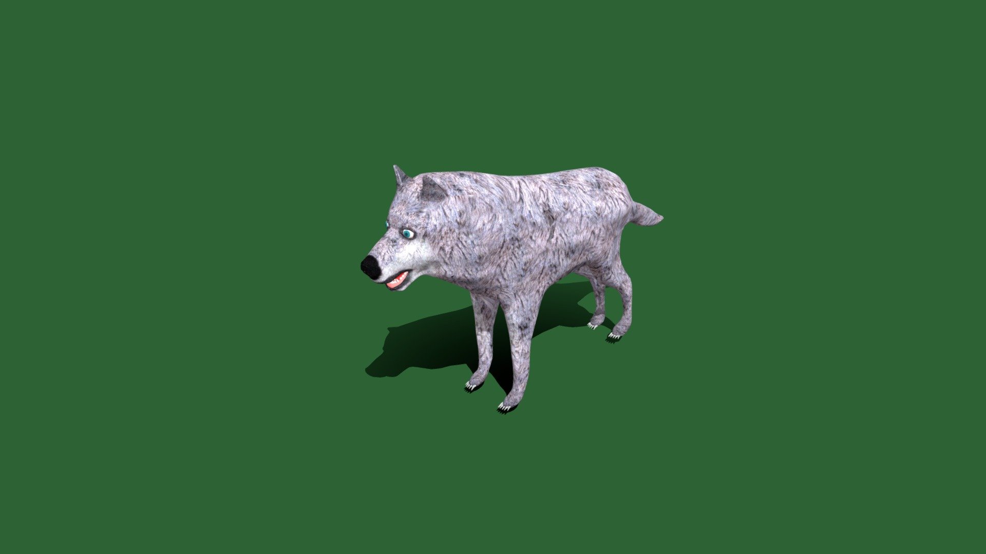 Grey Wolf (Rigged and Animated) - Download Free 3D model by rhcreations ...