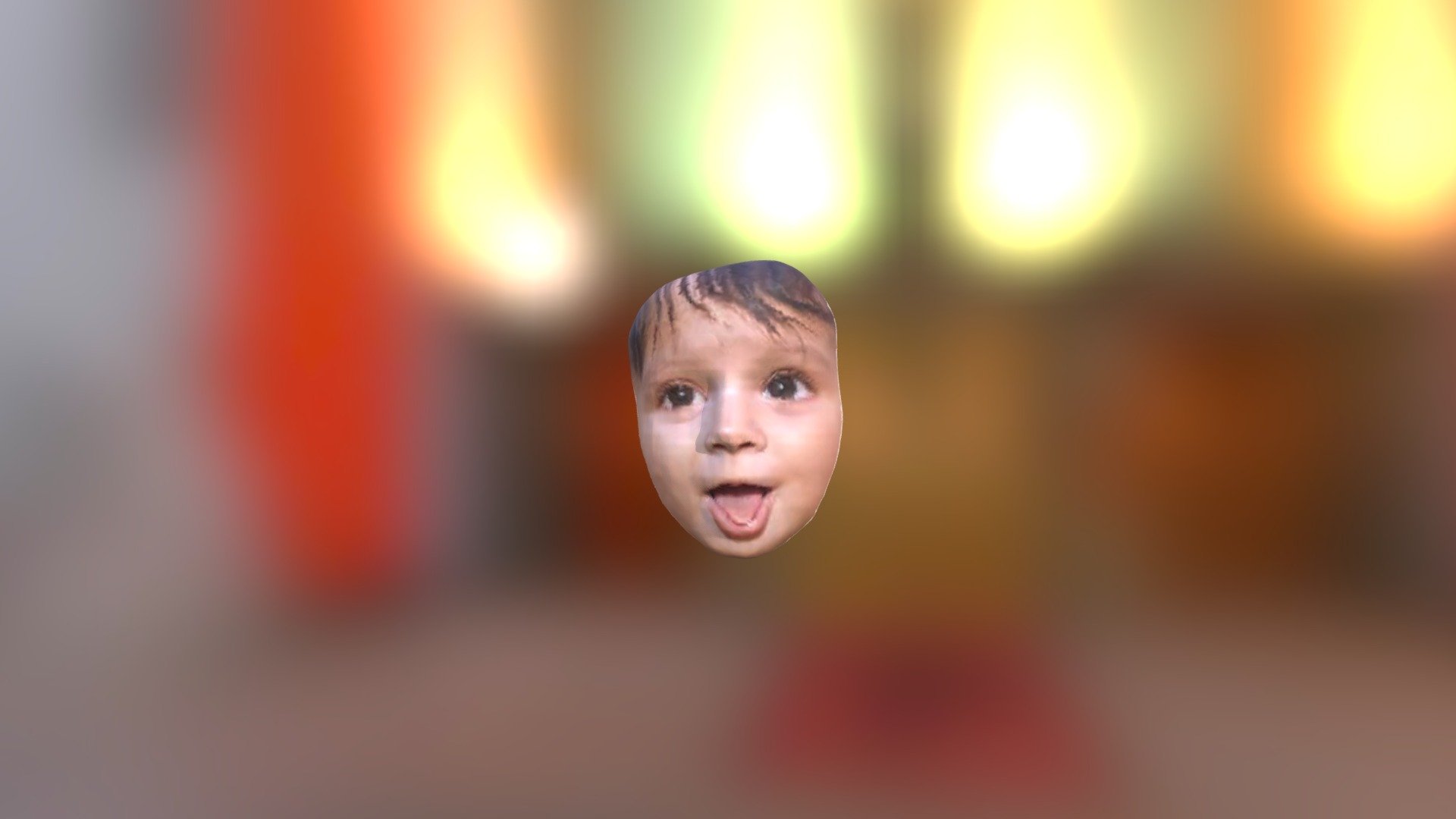 Baby 1 – 2D photo to 3D Face Mask - 3D model by Lifelike Captures ...