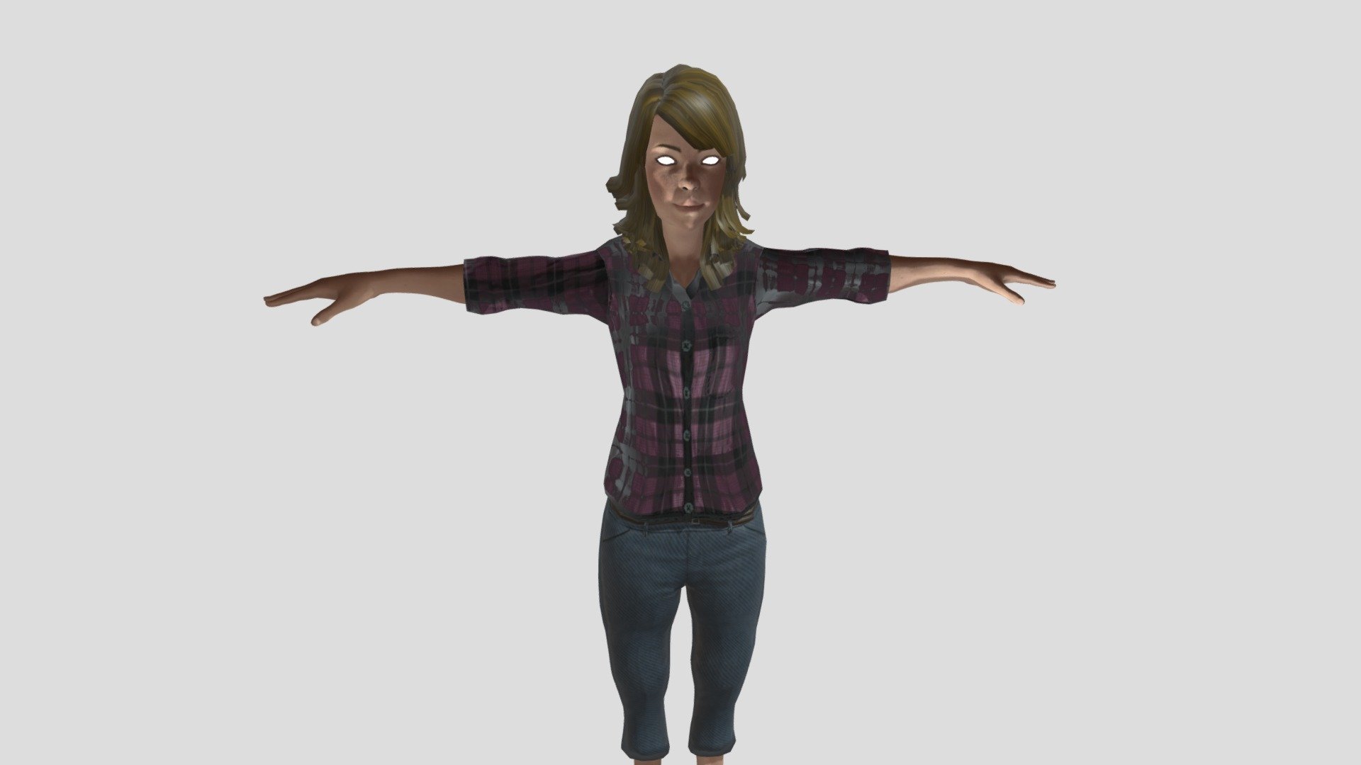 Withered Chica Human Fk - Download Free 3D model by aacitterceira ...