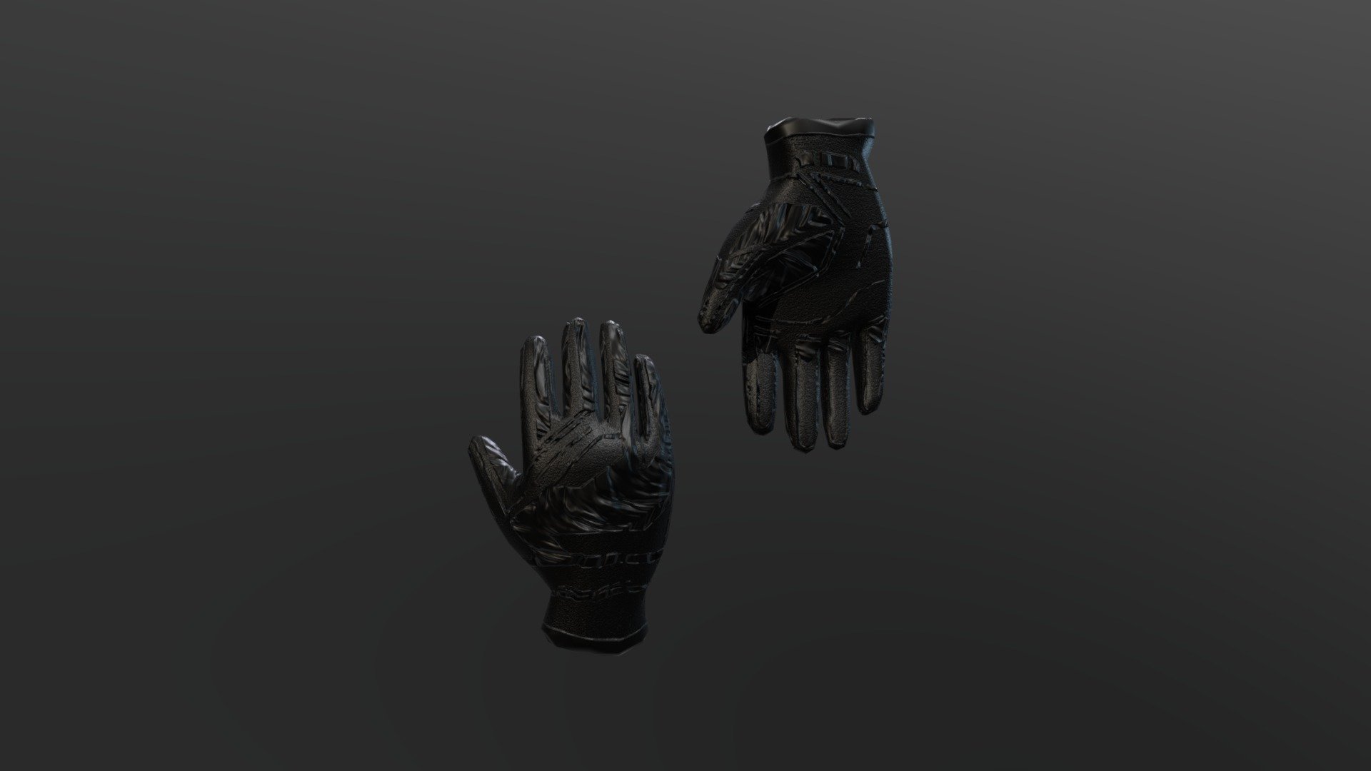Kima Gloves Black - 3D model by matt0grady [56e0ac3] - Sketchfab