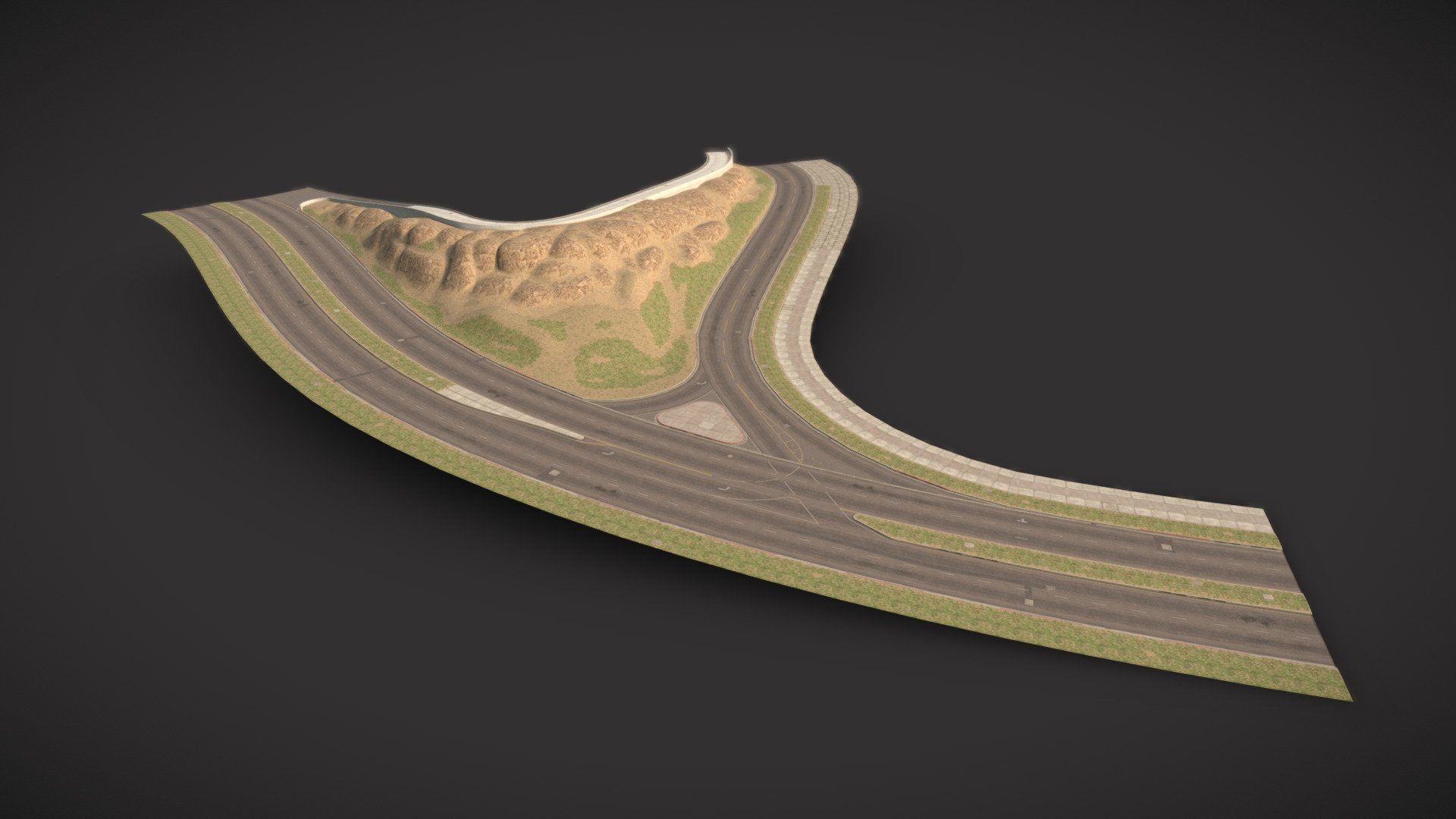 Landscape_Test_Final - 3D model by arsenii_kulakov [56e19ed] - Sketchfab