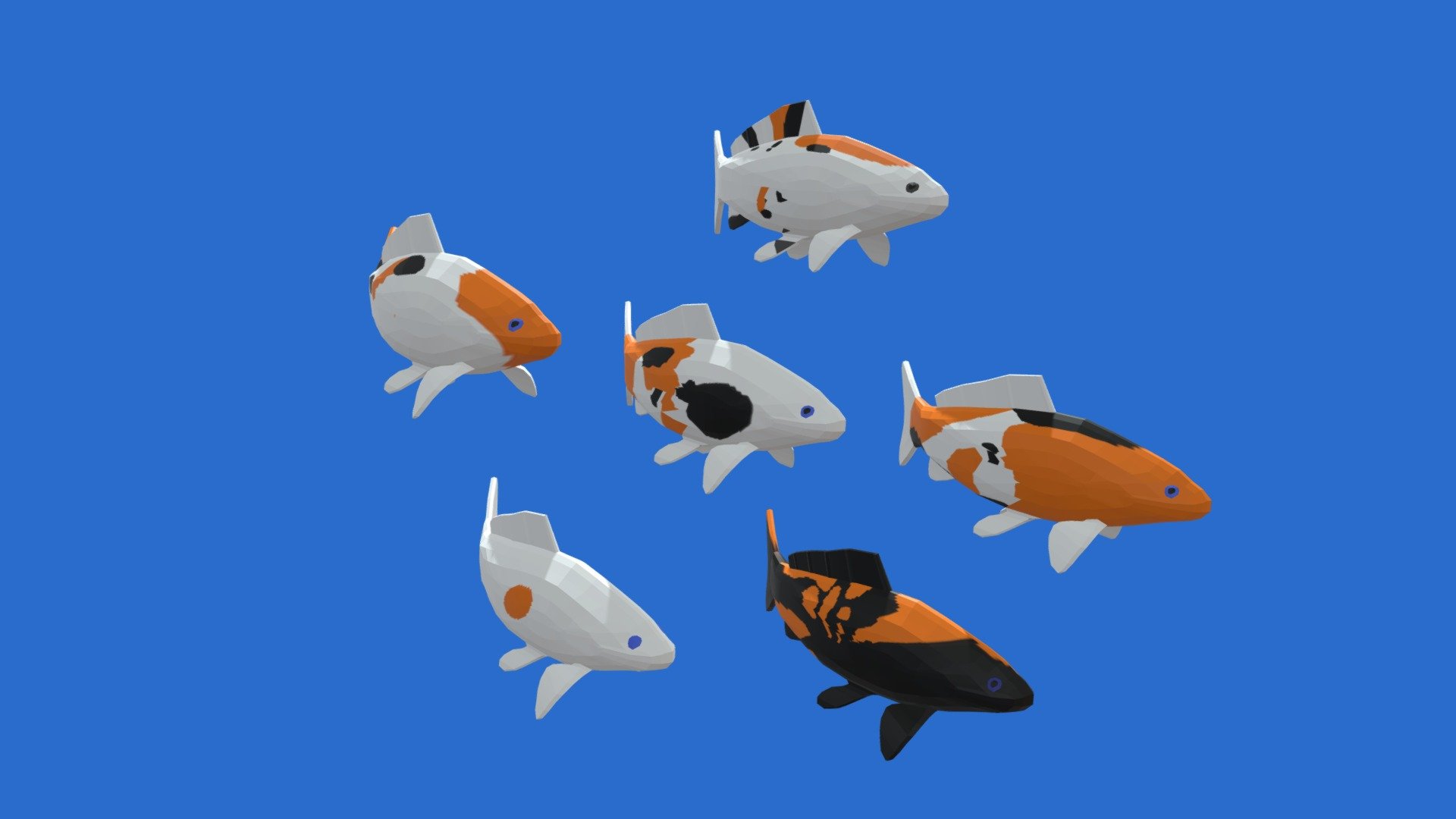 Koi School - 3D model by RedHeadCaitlin [56e5ce8] - Sketchfab