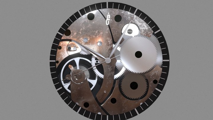 Clock 3D models - Sketchfab
