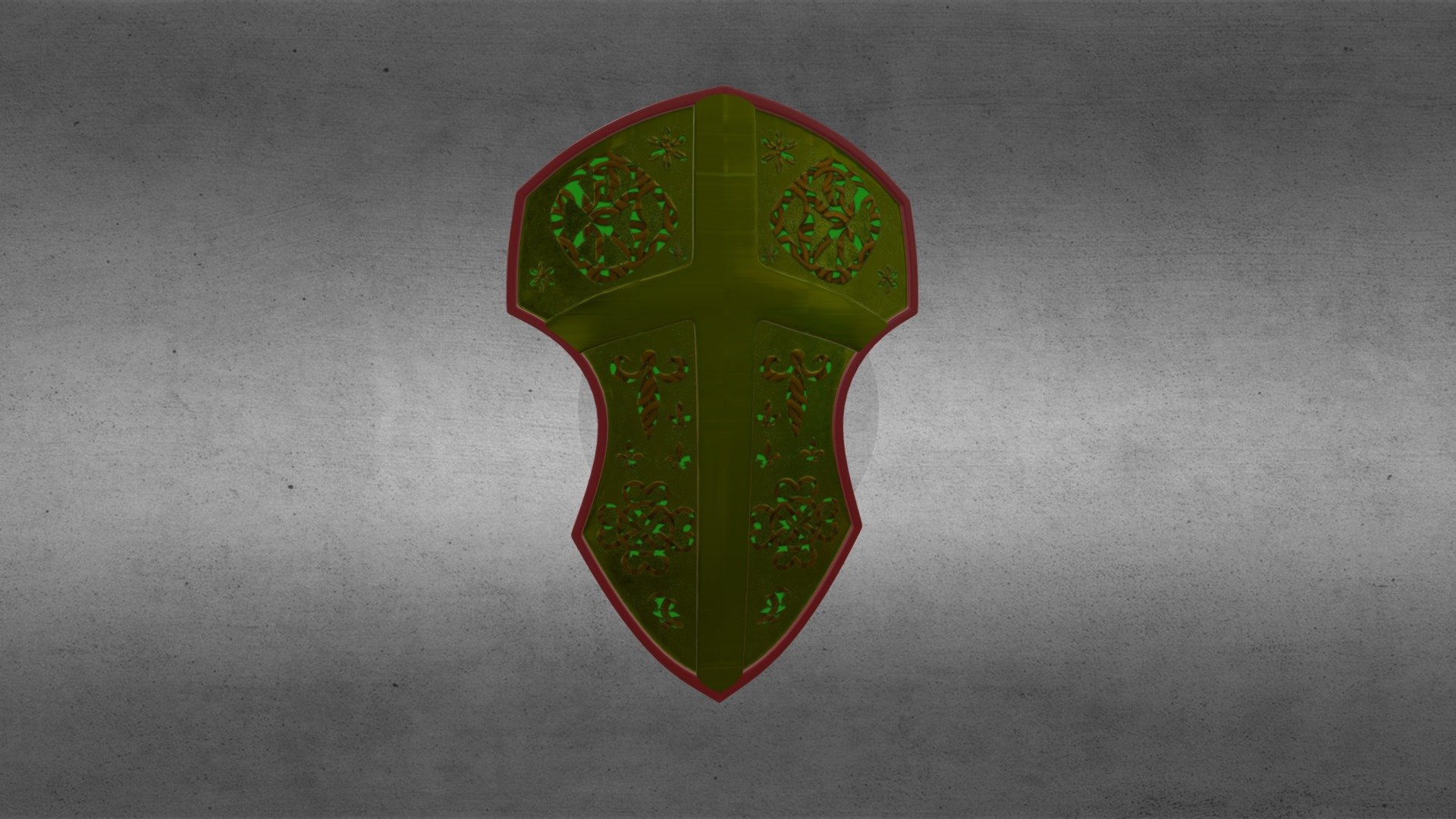 Elf Shield - 3D model by jordillobre [56e635a] - Sketchfab