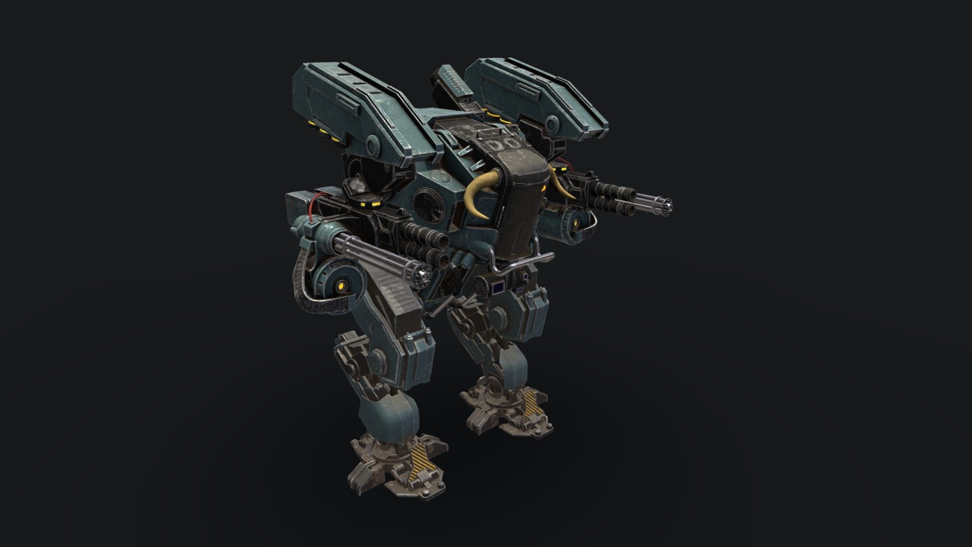 Robot_002 - 3D model by hocrudeat [56e6c14] - Sketchfab