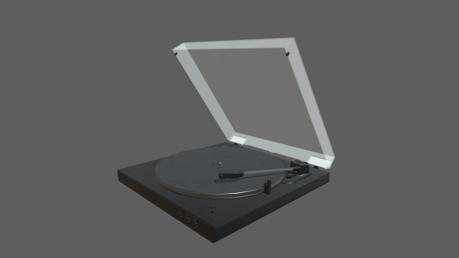 3D Turntable Record Model - Buy Royalty Free 3D model by Dimension Dazzle (@Dimension_Dazzle ...