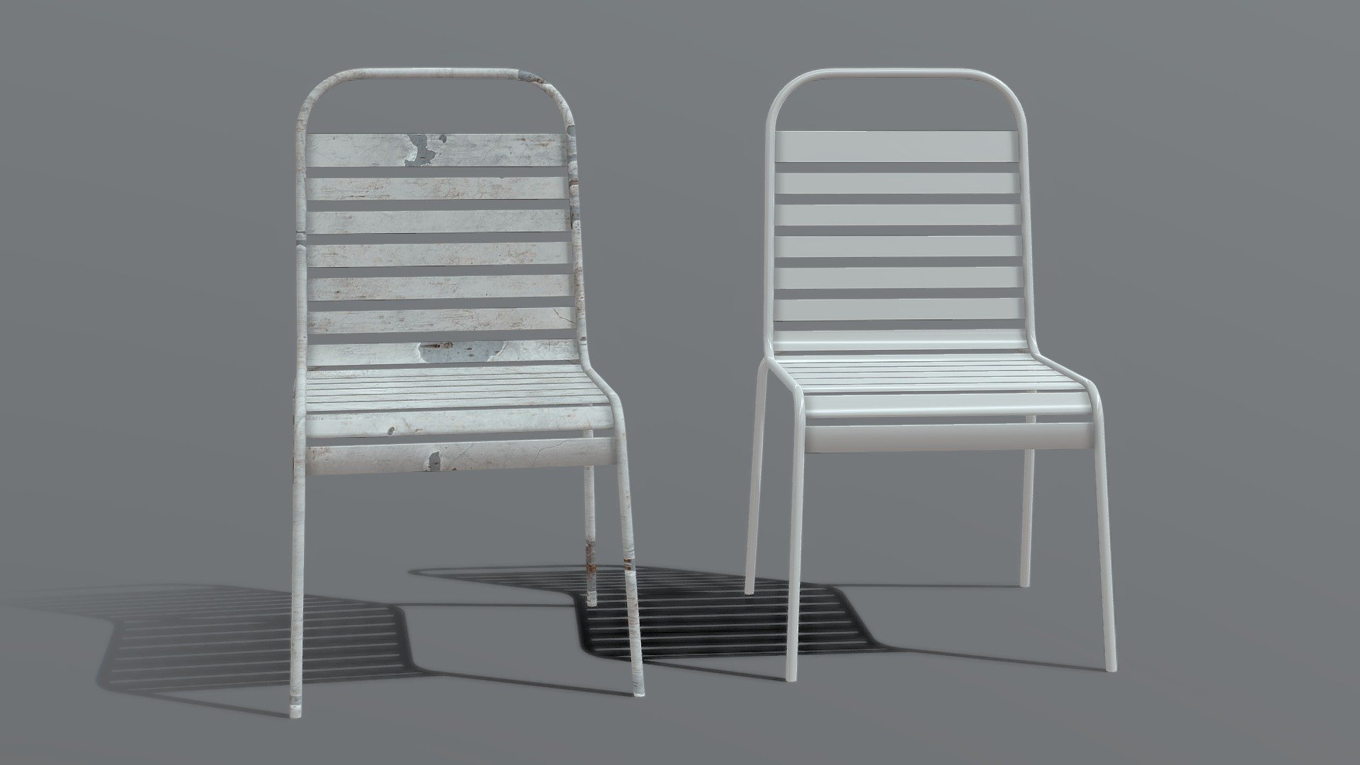 Metal Chairs Set - Buy Royalty Free 3D model by 3Dee (@mellydeeis ...