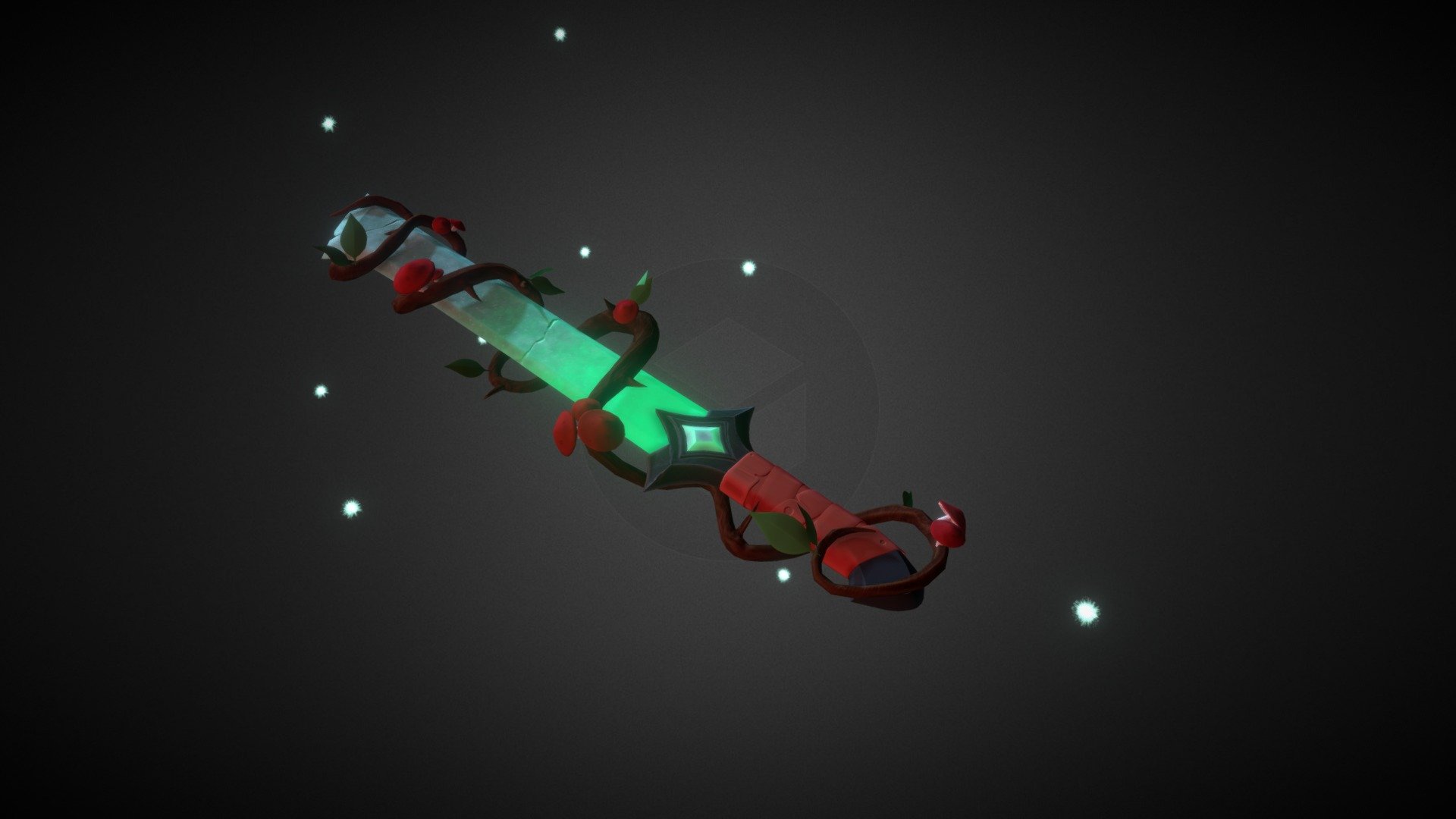 Magic Blade - Download Free 3D model by Amarveer [56e84f0] - Sketchfab