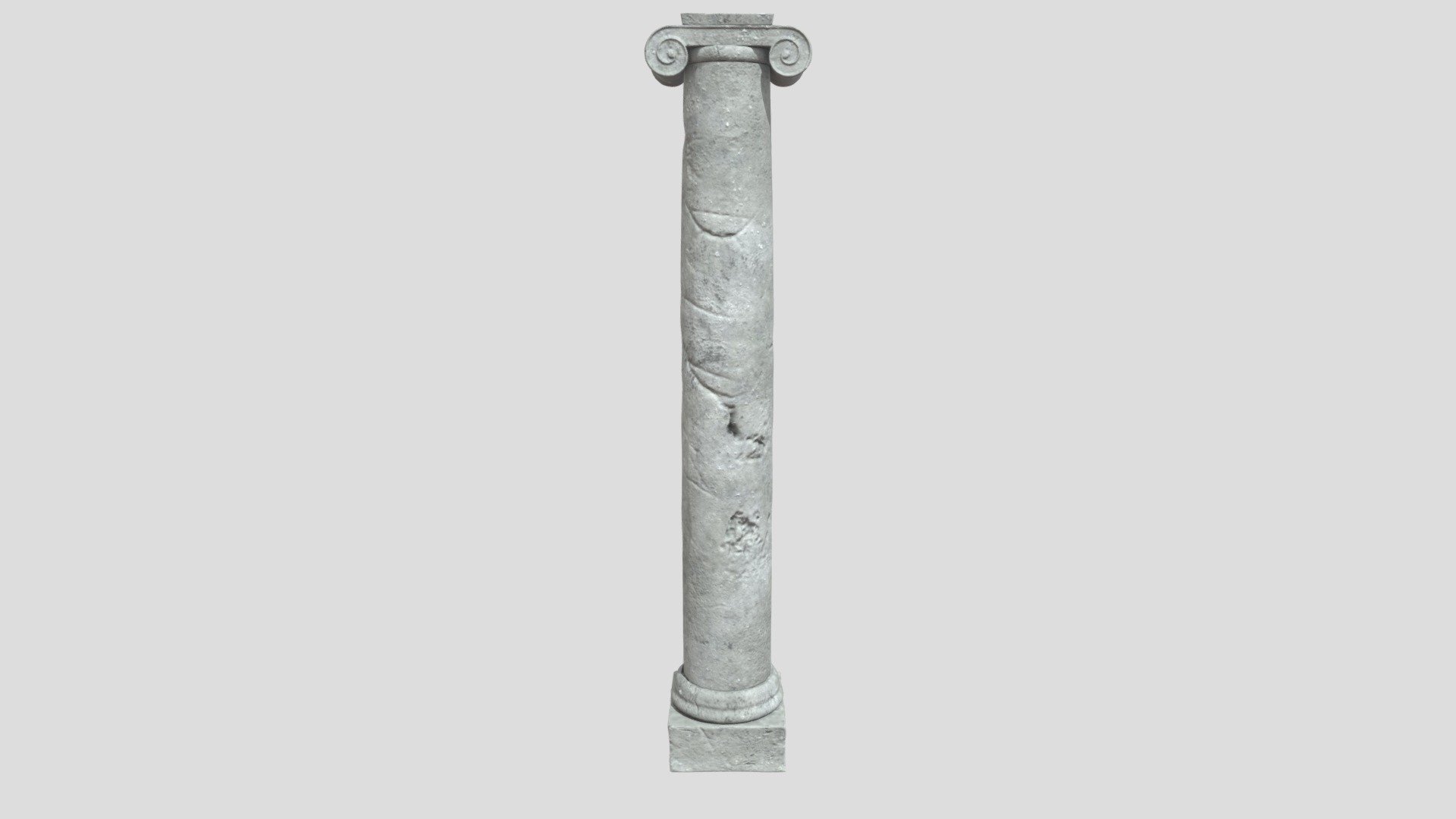 Ionic Column - 3D model by Aga Stanclik (@Cirith) [56e918f] - Sketchfab
