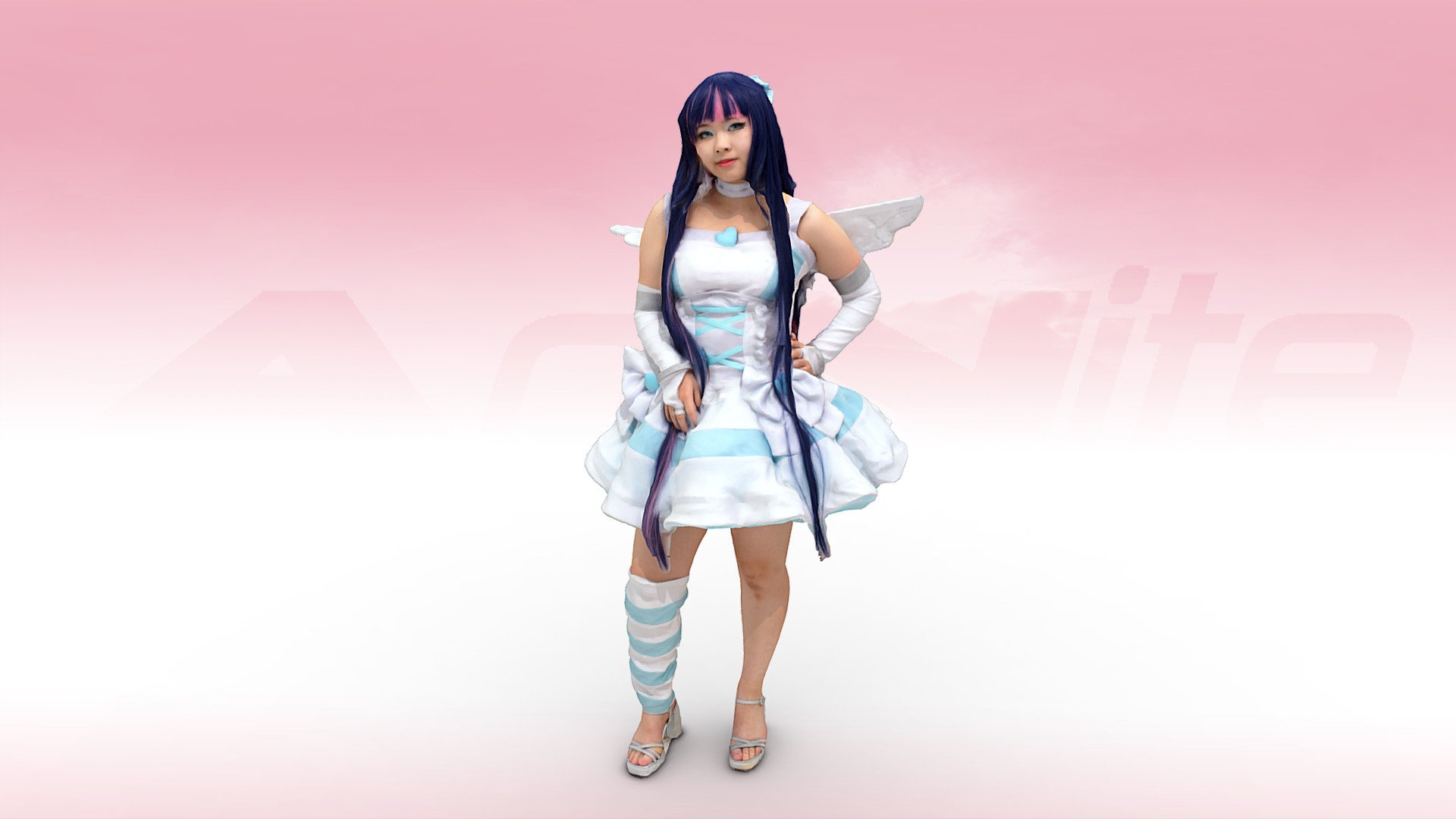 Aninite 2024 - Stocking Cosplay - 3D model by ViARsys [56ea63e] - Sketchfab