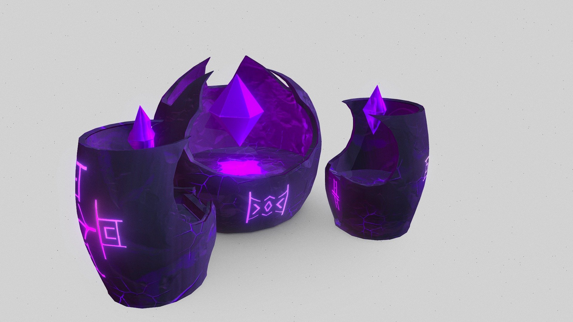 Lobber Enemy - 3D model by lnayakl_ [56ed1b4] - Sketchfab