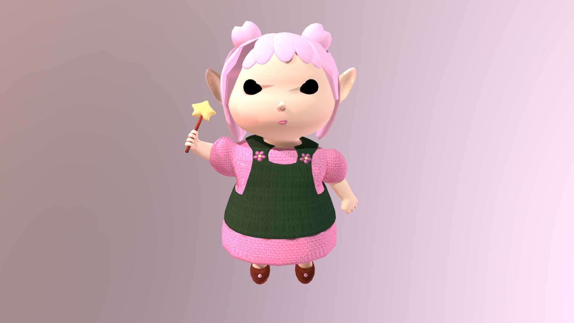 Elf - 3D Character - 3D model by leisey [56ed73e] - Sketchfab