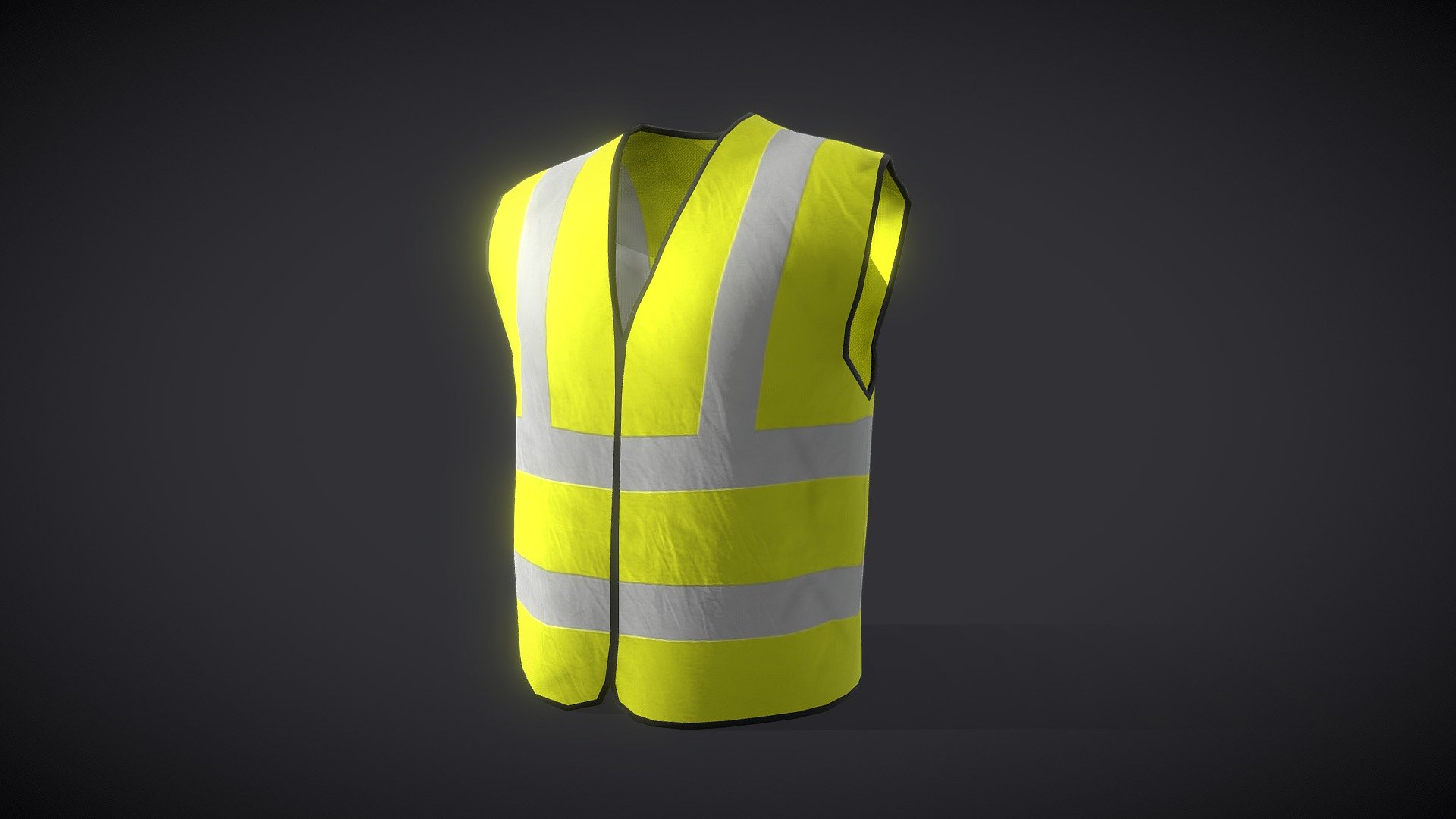 Safety Vest - Buy Royalty Free 3D model by StellarX [56ed9e7 ...