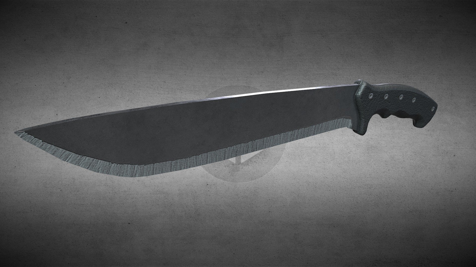 Machete - 3D model by Gillespionage [56eec33] - Sketchfab
