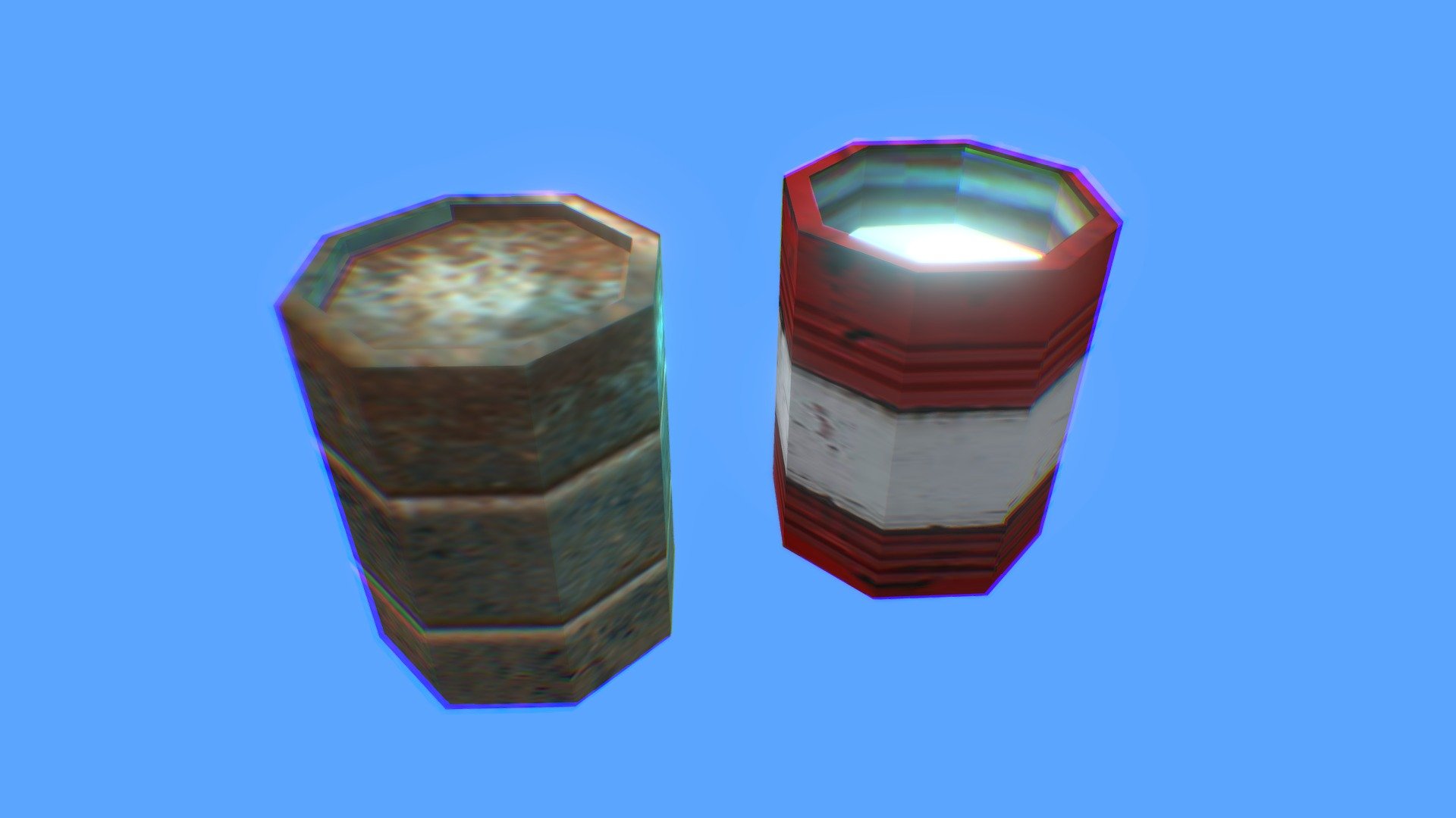 Barrels! - PSX Low Poly - Download Free 3D model by Drops (@Drops ...
