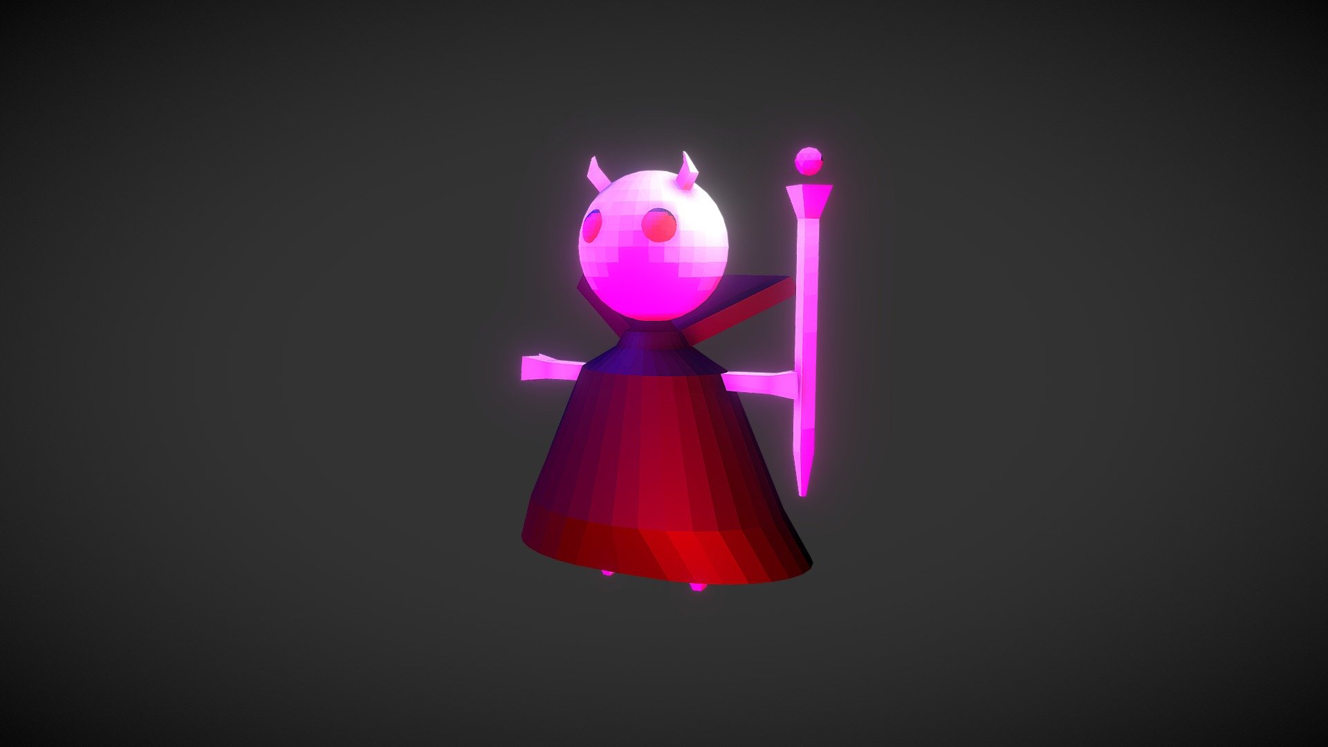 Low Poly Mage - Download Free 3D model by dougwebgames [56ef3e3 ...