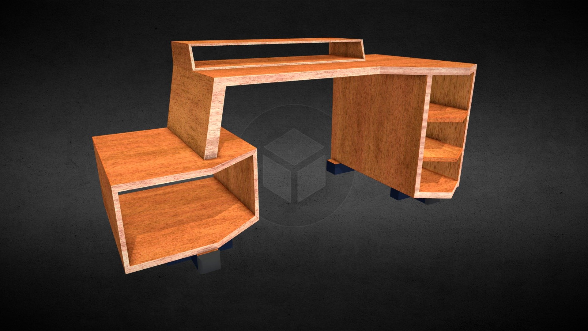 Gamer Desk - Buy Royalty Free 3D model by paburoviii [56efb5b ...