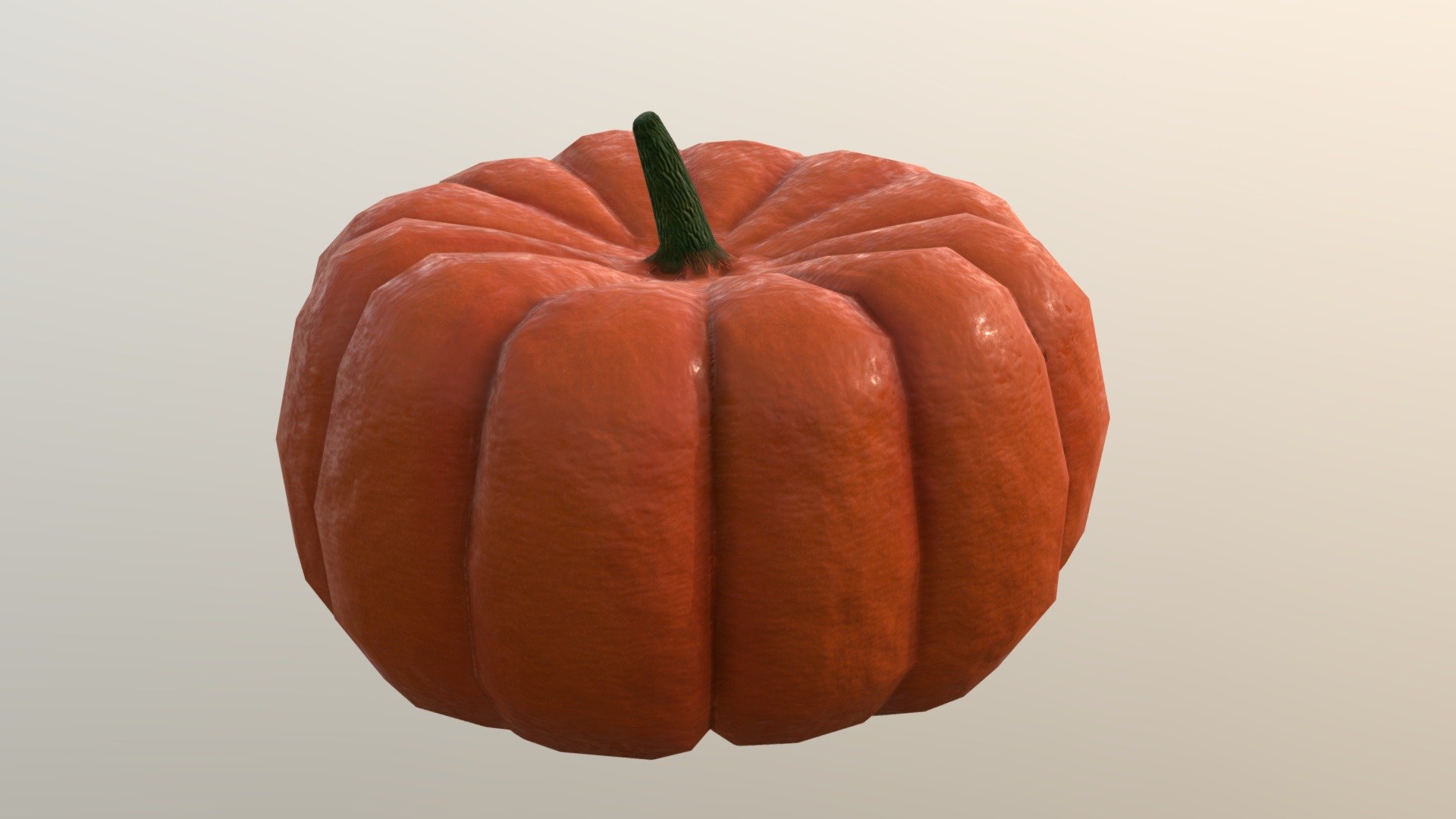 Pumpkin Low Poly - Download Free 3D model by Bob (@MeBob) [56efc32 ...