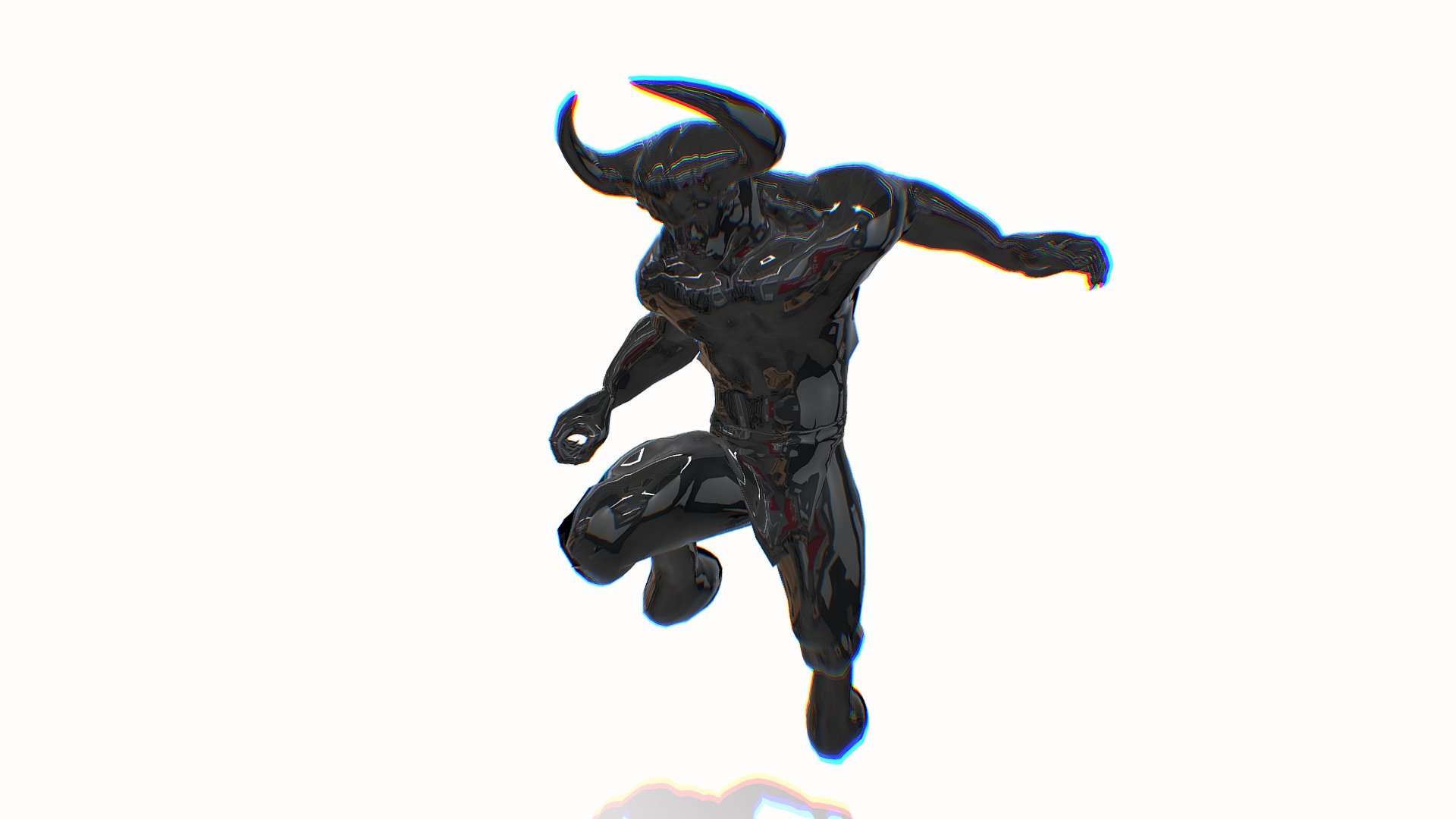 Minotaur Flying Knee Punch - Download Free 3D model by bluoppVR ...