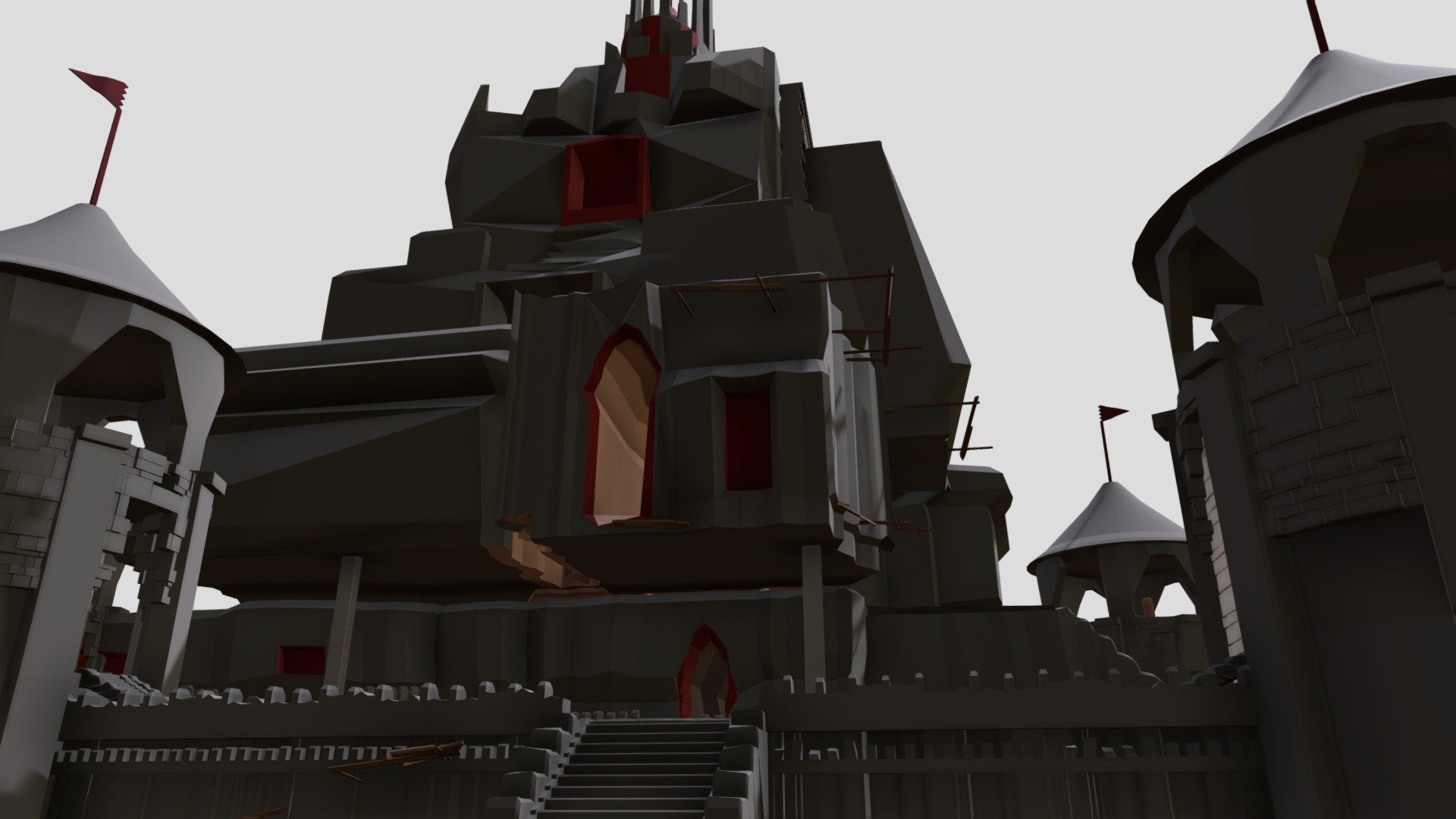Medieval Castle Roblox - 3D model by Shaggy6736 (@cjsavage56) [56efd5f ...