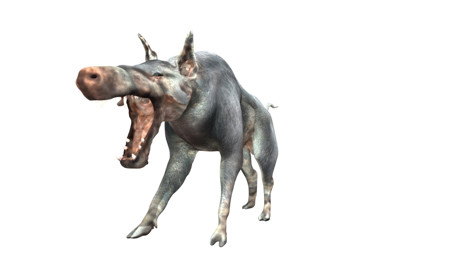 Entelodon the hell pig - Download Free 3D model by Robert_the_whale ...
